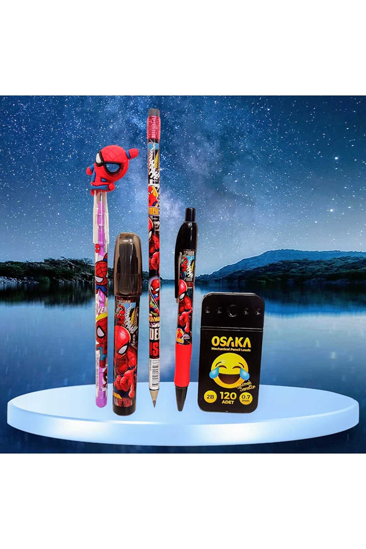 sevgi kırtasiye Örümcek Adam Kurşun Kalem Yumurtlayan Silgi Yumurtlayan ...