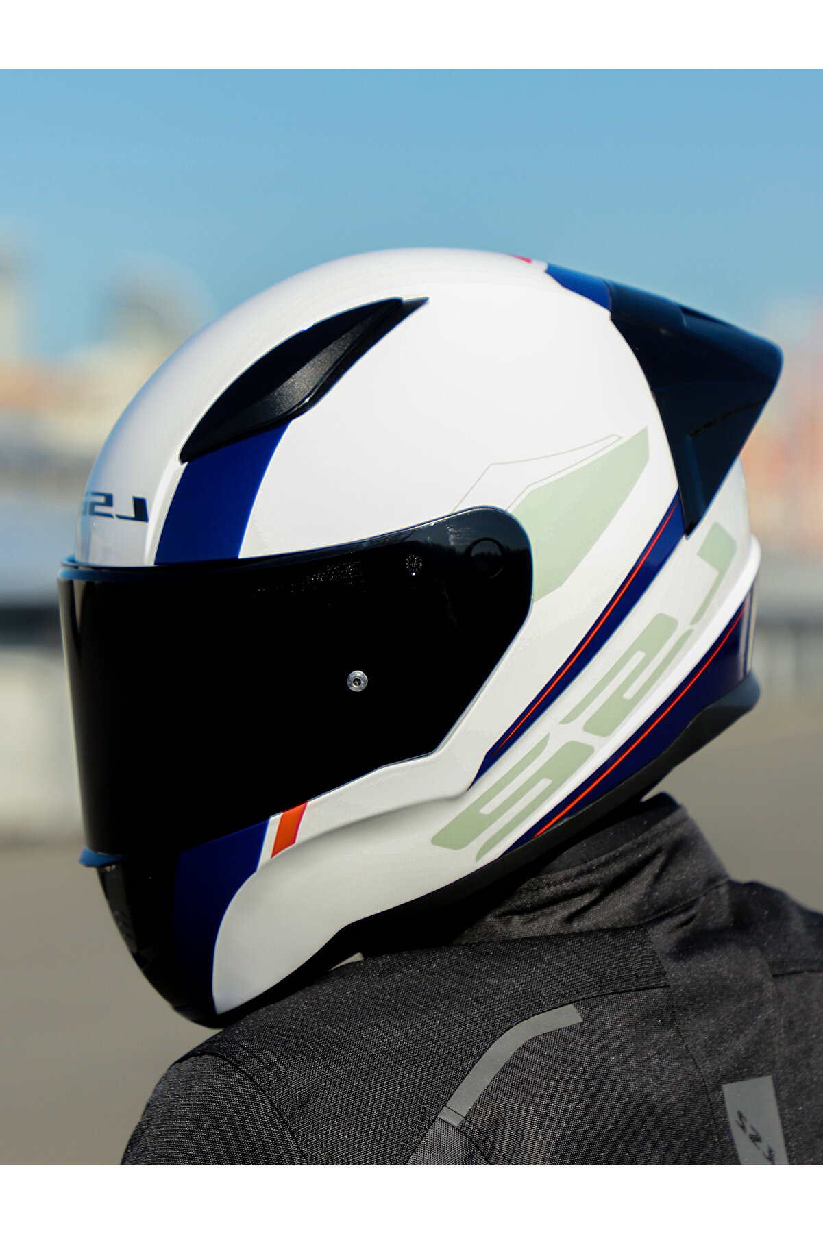 LS2 RAPID 2 RACE DRIVEWAY BEYAZ-MAVİ KASK Fiyatı, Yorumları - Trendyol