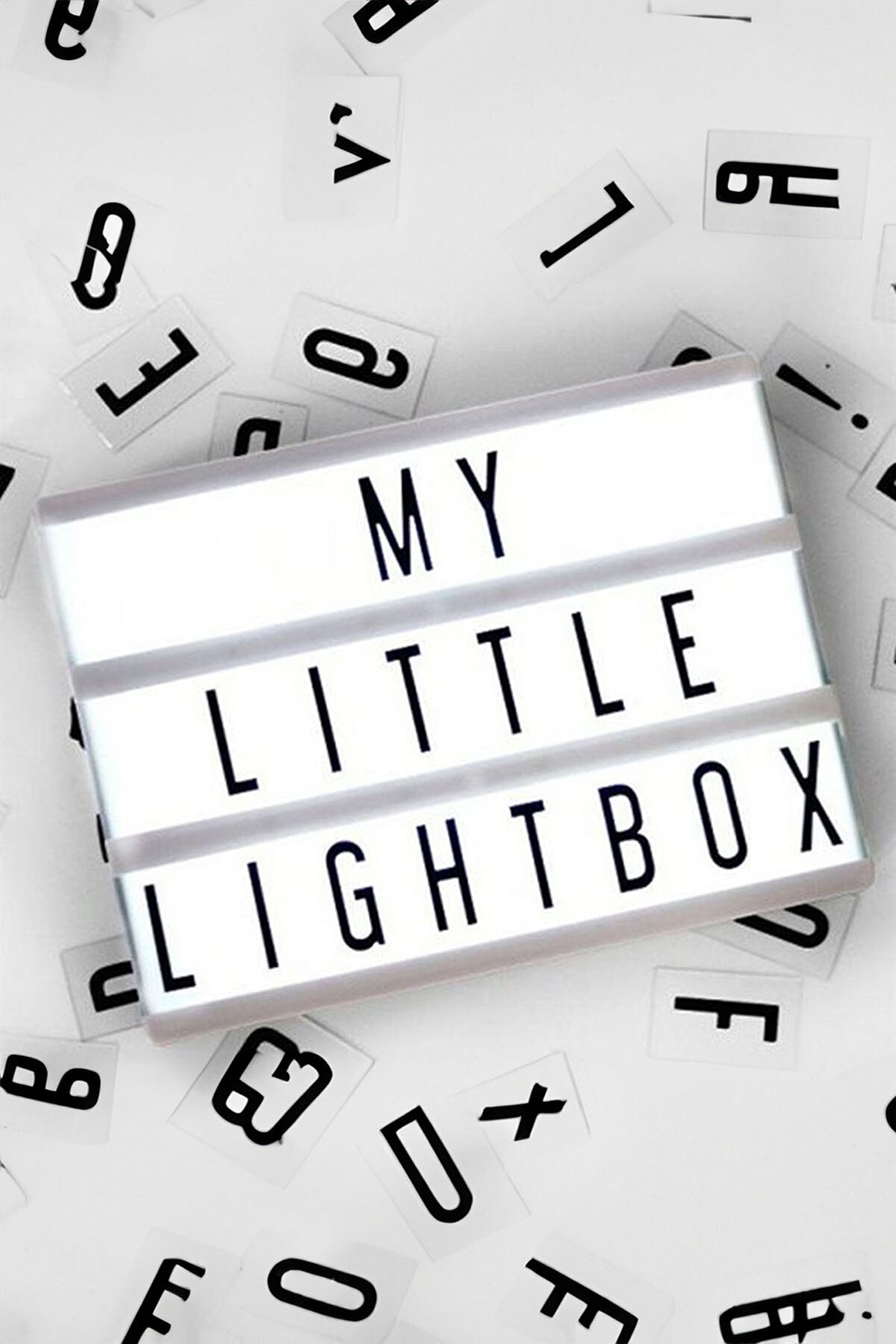 TechnoStation Led Message Light Box 96 Harfli Dekoratif Led Işıklı ...