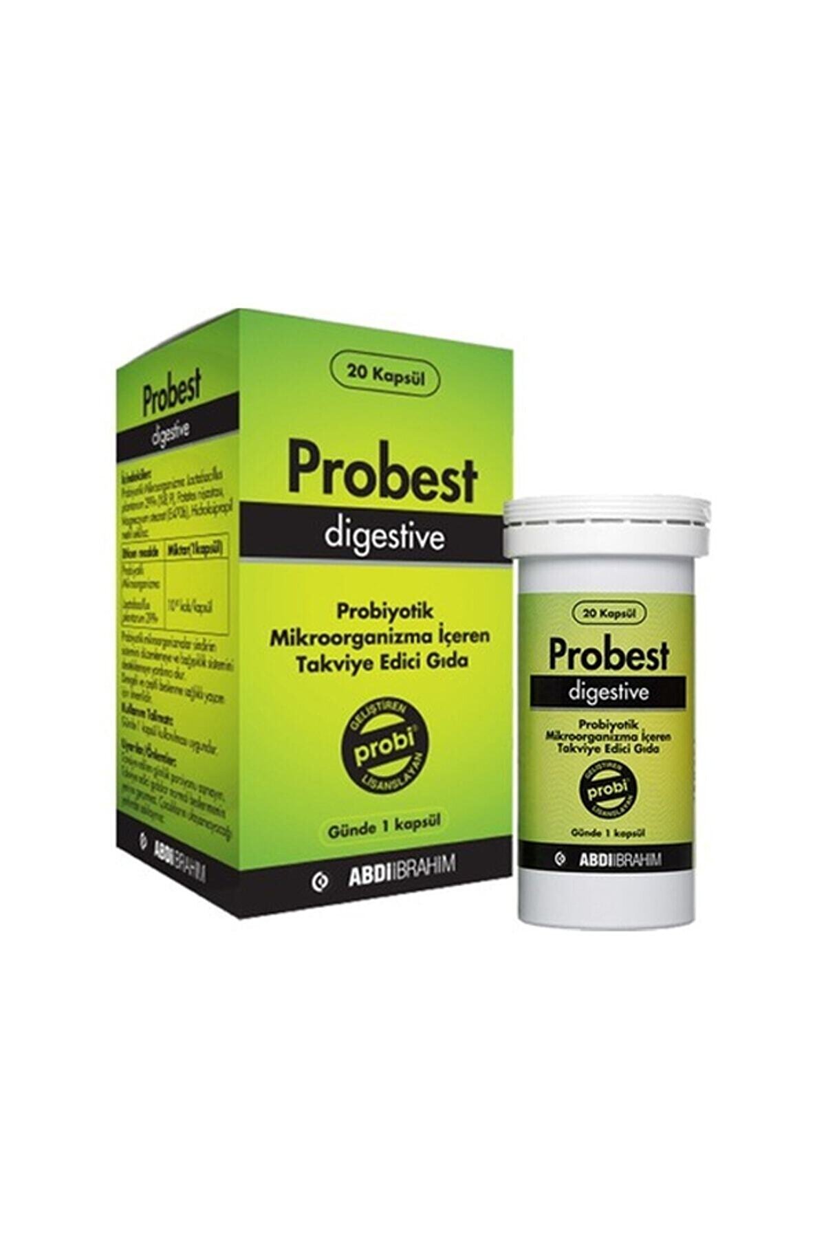 Probest Digestive Probiyotik 20 Kapsül 8699514150800 - Fiyatı, Yorumları