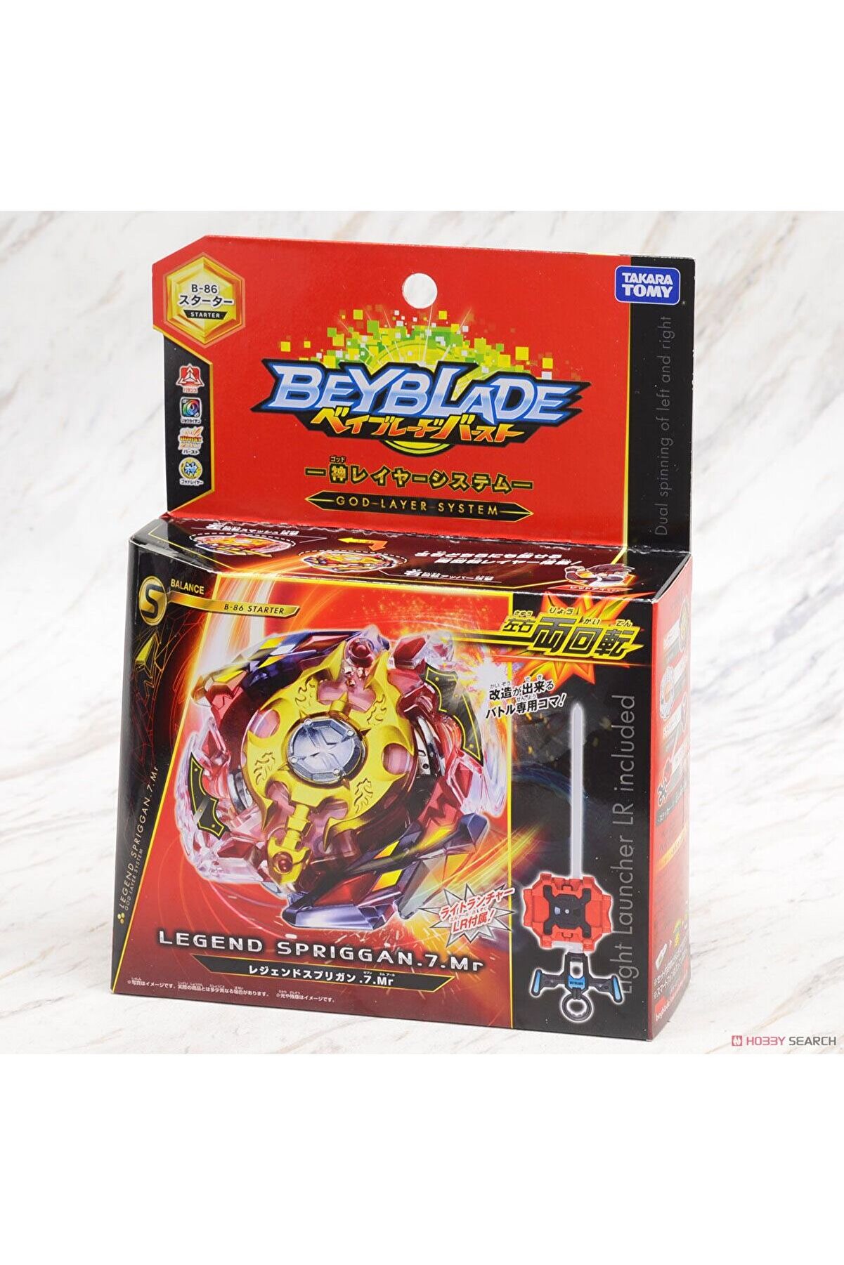 Beyblade Takara.T. Beyblade Burst Legend Spriggan 7 Merge Spryzen B-86 ...