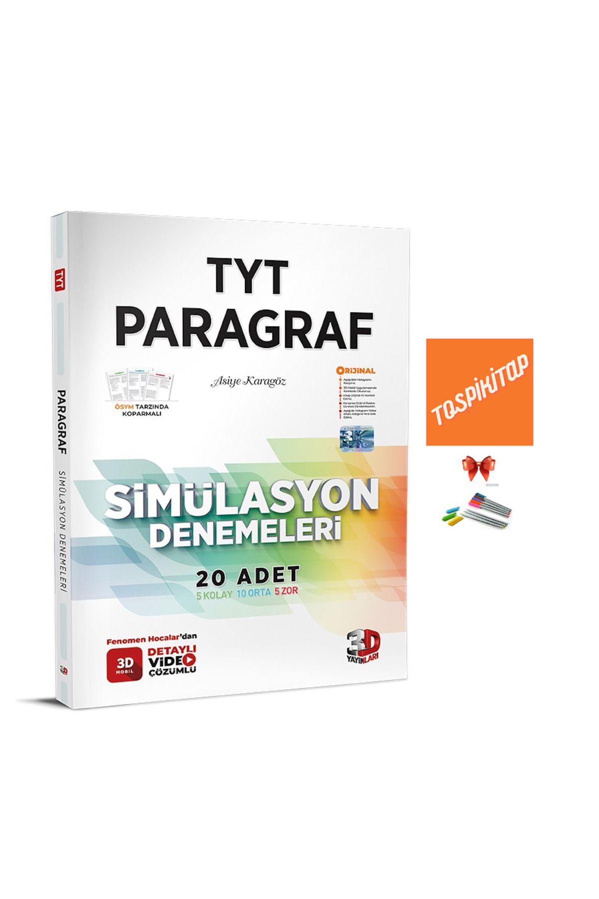 Kollektif TYT 3D Simülasyon PARAGRAF Denemeleri 2024 Fiyatı, Yorumları ... Kollektif TYT 3D Simülasyon PARAGRAF Denemeleri 2024 Fiyatı, Yorumları ...