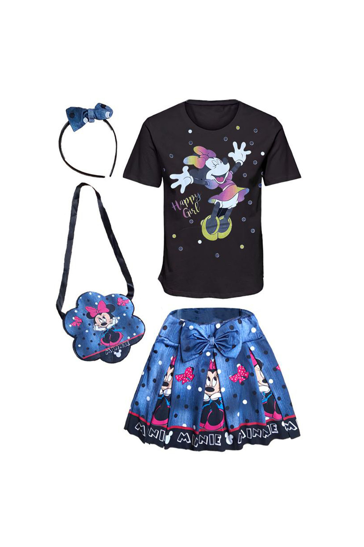 MODERN ASIR Kız Çocuk etekli Elbise min mause prenses Özelgün Doğum ...