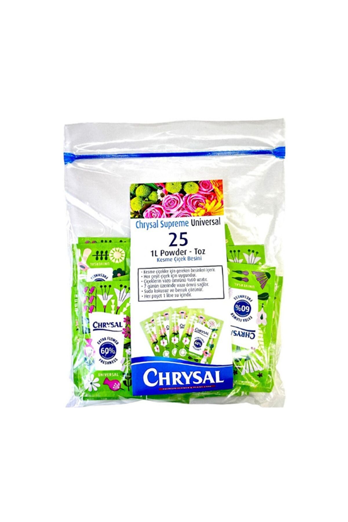 CHRYSAL Universal Supreme Sachet 1L '25'li Paket' - Fiyatı, Yorumları