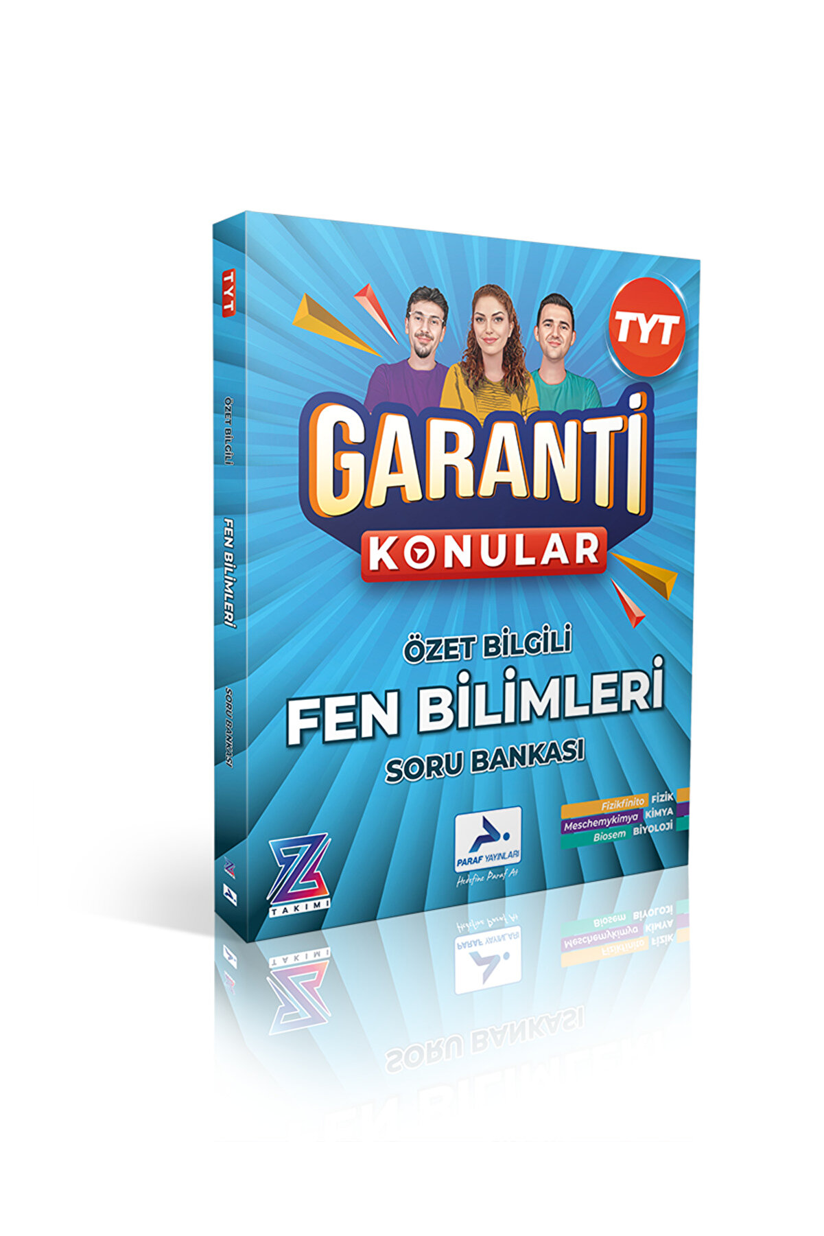 Paraf Yayınları PARAF YAYINLARI Z TAKIMI TYT GARANTİ KONULAR ÖZET BİLGİLİ FEN BİLİMLERİ SORU ...