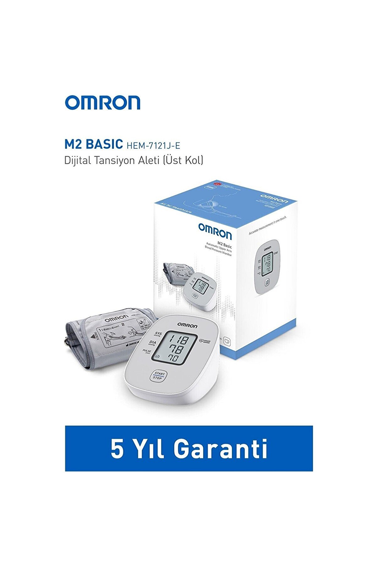 Omron M2 Basic Tansiyon Aleti (kol Tipi) - Fiyatı, Yorumları