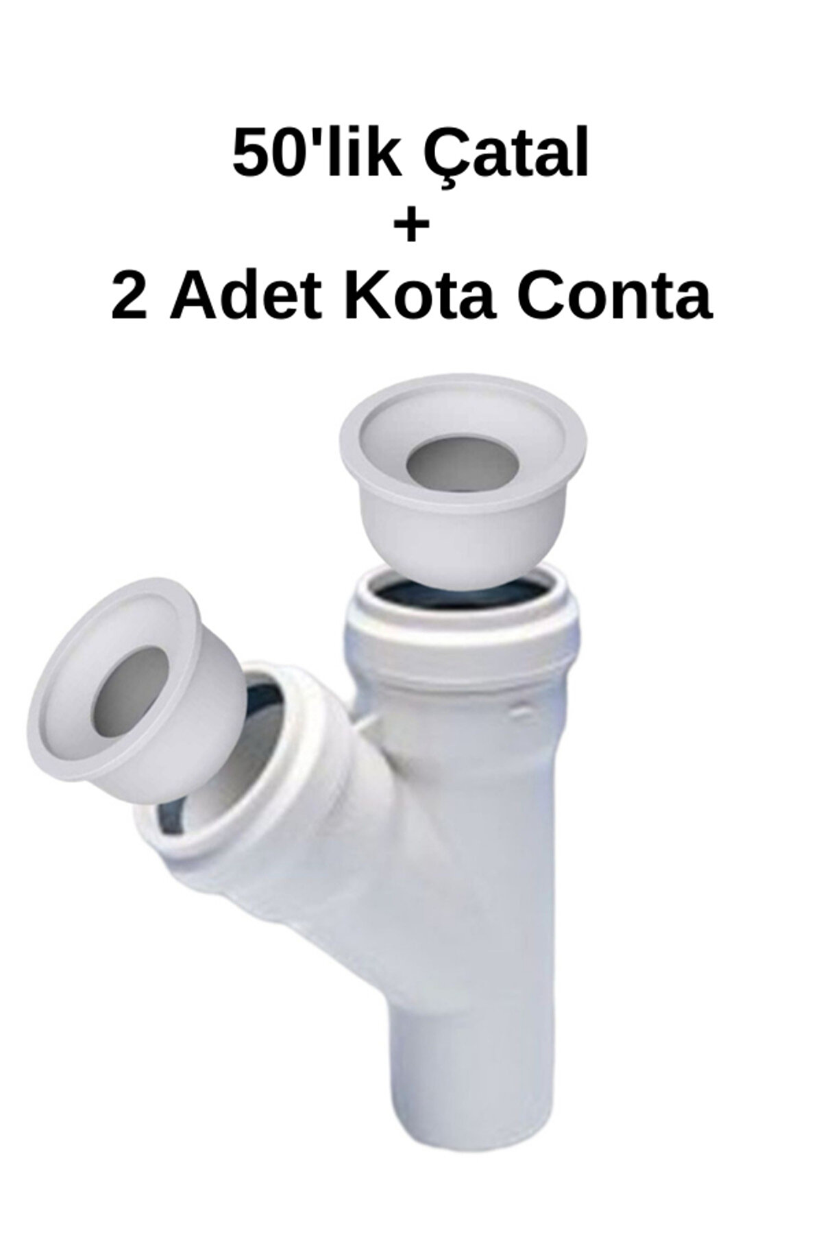 Özeniş 50'lik Y Çatal Pvc Pimaş Boru (Kalınlığı 3.2) Atık Su Dublex Pvc ...