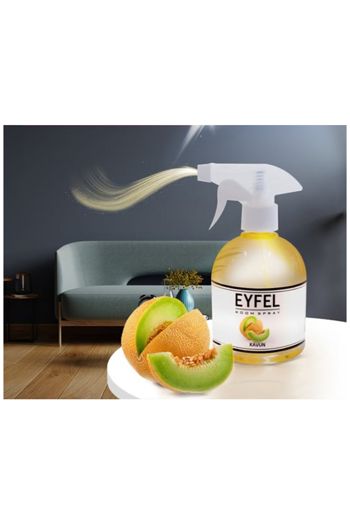 Eyfel Parfüm EYFEL KAVUN ROOM SPRAY (500ML) Fiyatı, Yorumları - Trendyol