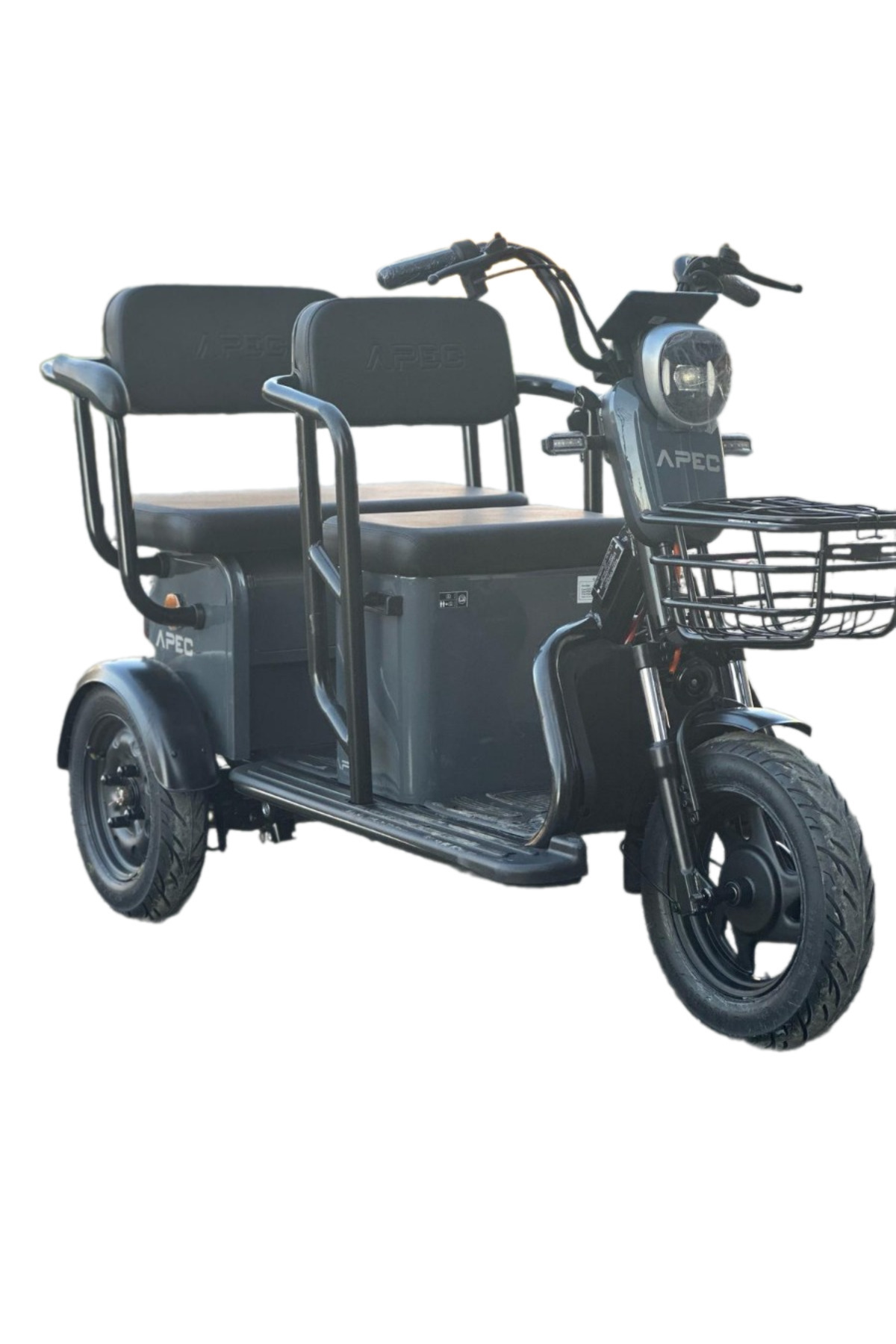 APEC Apm5 3 Tekerli Gri Elektrikli Motosiklet 2024 Model Fiyatı ...