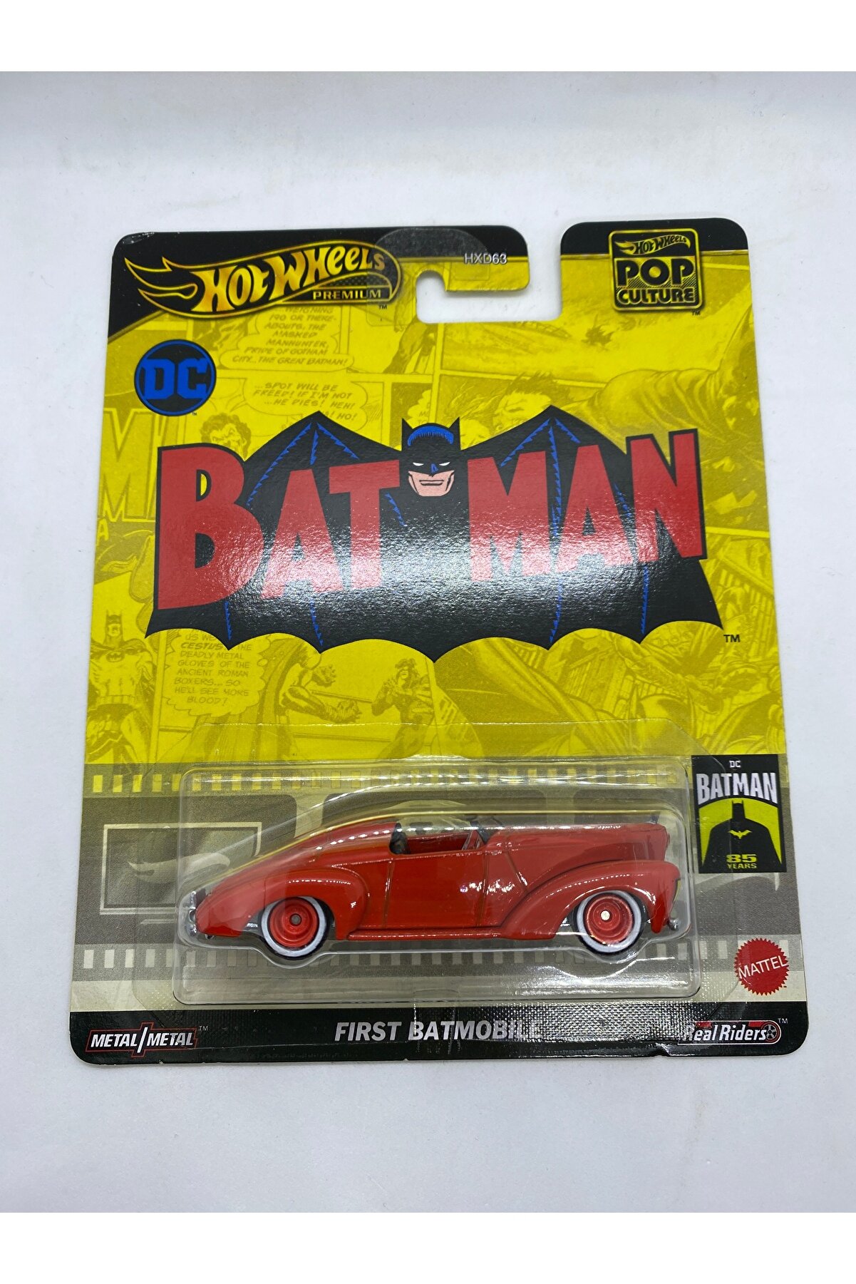 HOT WHEELS Premium First Batmobile *Batman DC HW Pop Culture - Fiyatı ...