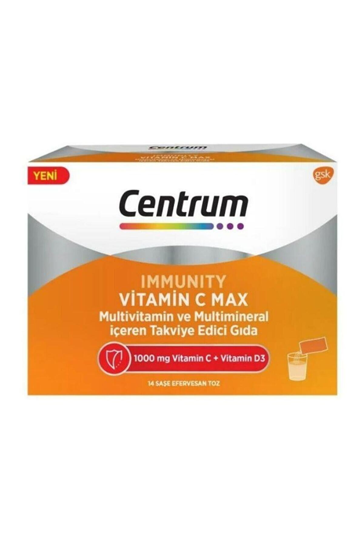 Centrum Immunity Vitamin C Max 14 Sase Fiyatı, Yorumları - Trendyol