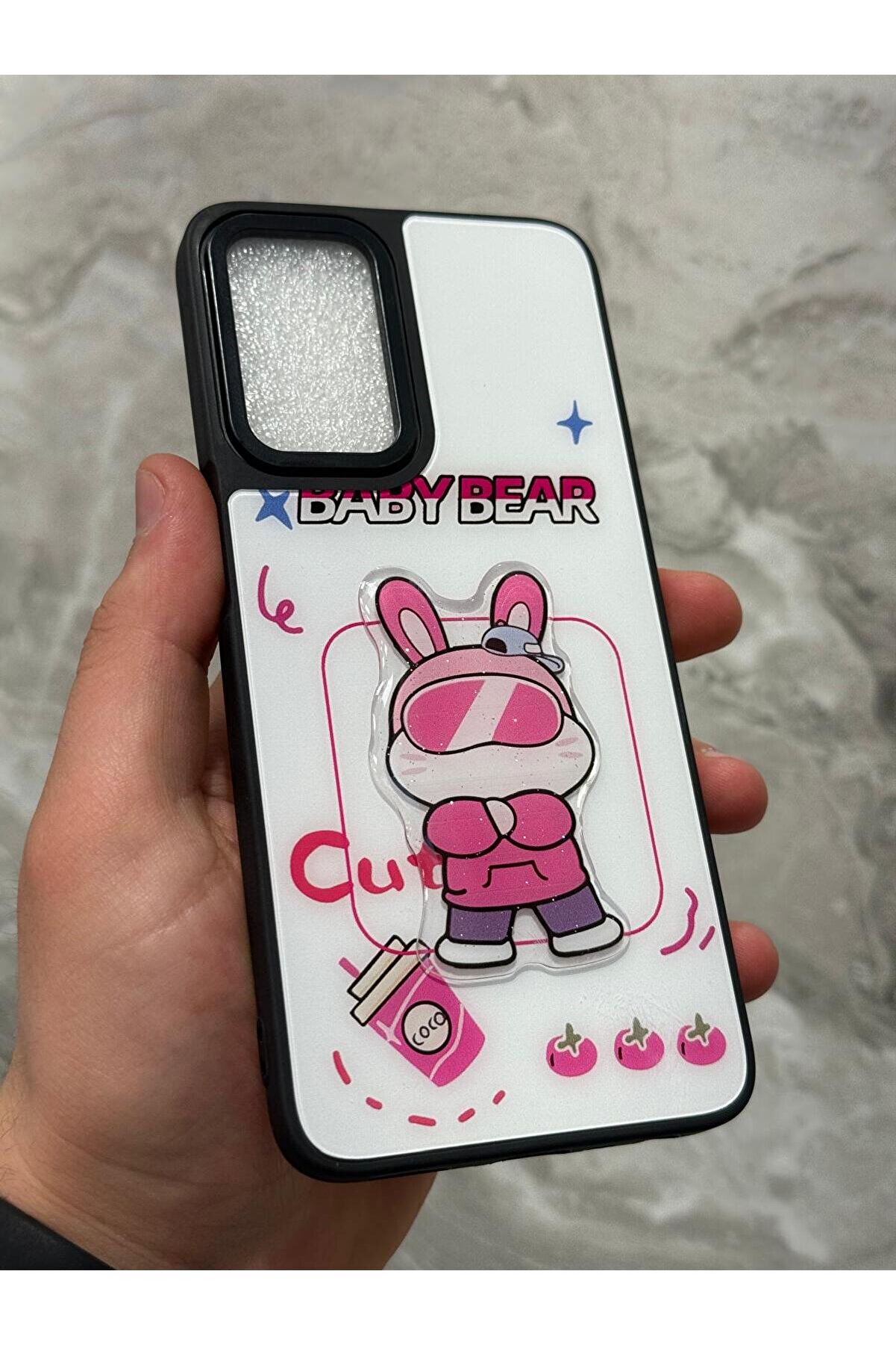 Sphone Xiaomi Redmi Note 12 4G Kılıf Parlak Neon Renk Kabartma Emoji ...