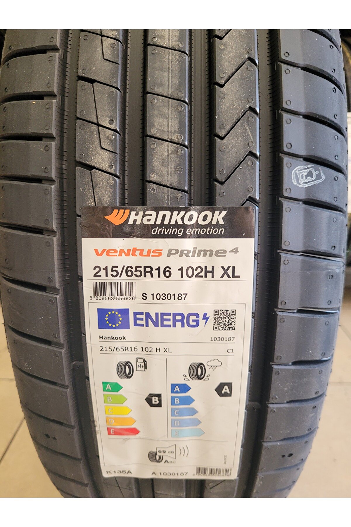 Hankook 215/65R16 HANKOOK VENTUS PRİME 4 K135 102H XL Set Olarak (4 ADET) 2024 Üretim* - Fiyatı ...