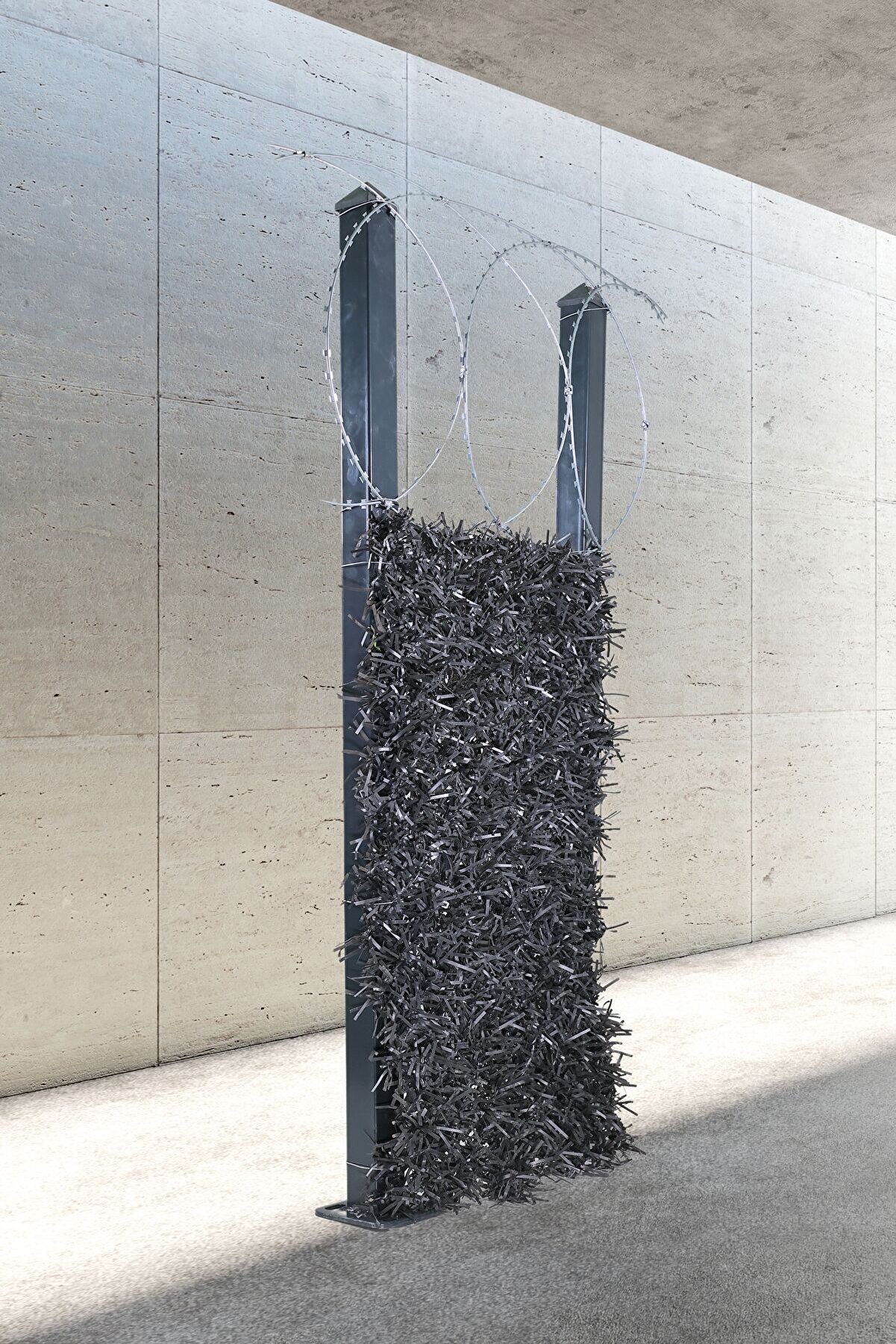 karakaya Telçit Üzerine Geçirtmeli Antrasit Çimçit Jiletli Tel Korumalı ...