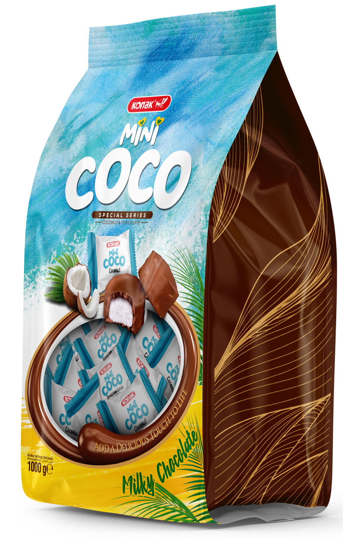 KONAK Mini Coco Hindistan Cevizli Çikolata 1000 Gr Fiyatı, Yorumları ...