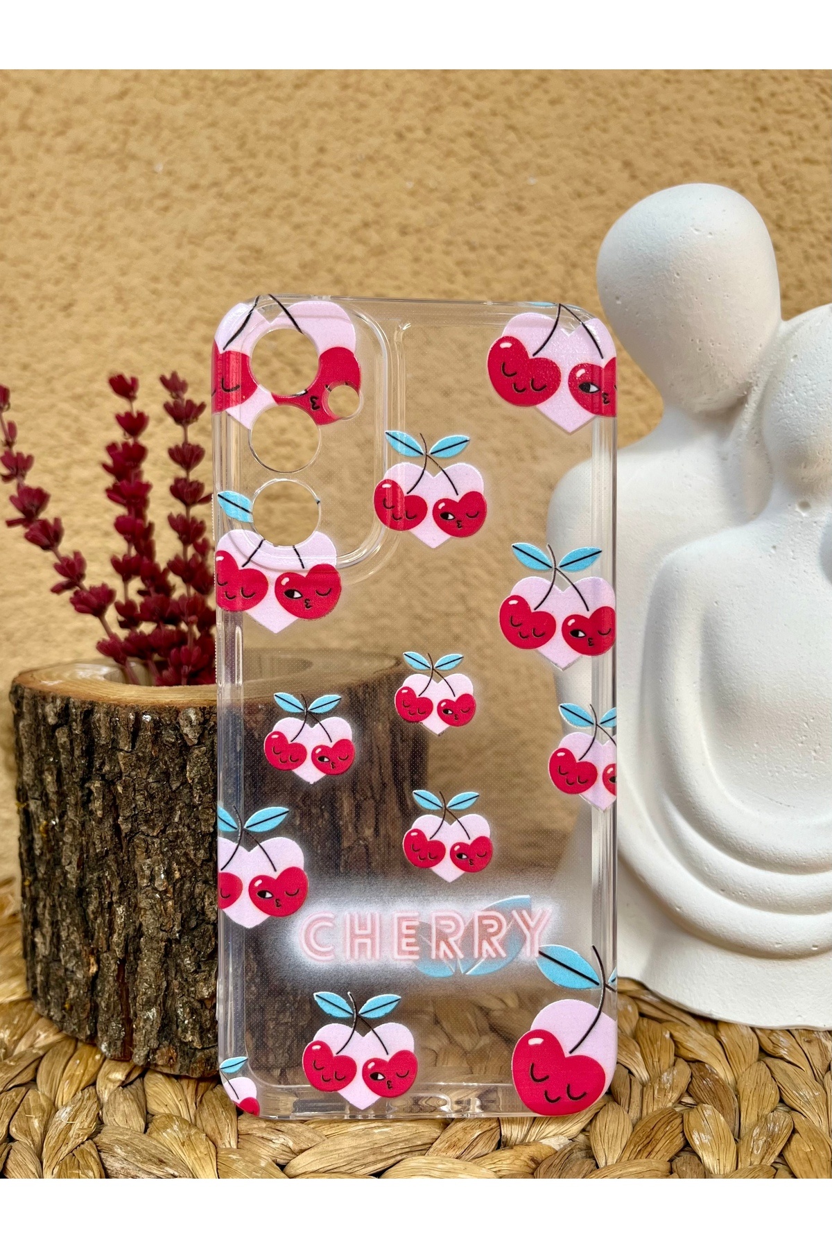 JustCase Samsung Galaxy A34 Uyumlu Tasarım Baskılı Şeffaf Telefon ...