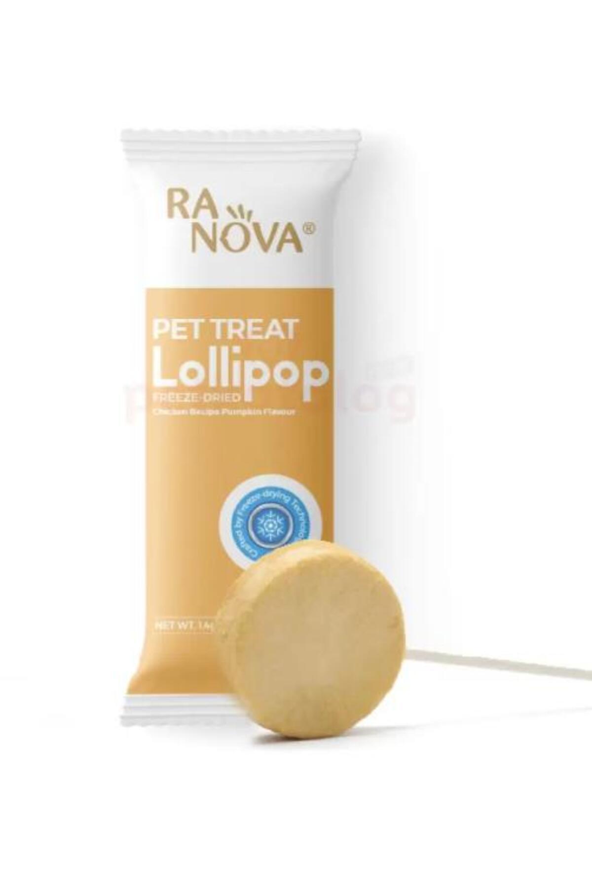 RANOVA Tavuklu ve Bal Kabaklı Sindirim Destekleyici Kurutulmuş Lolipop ...