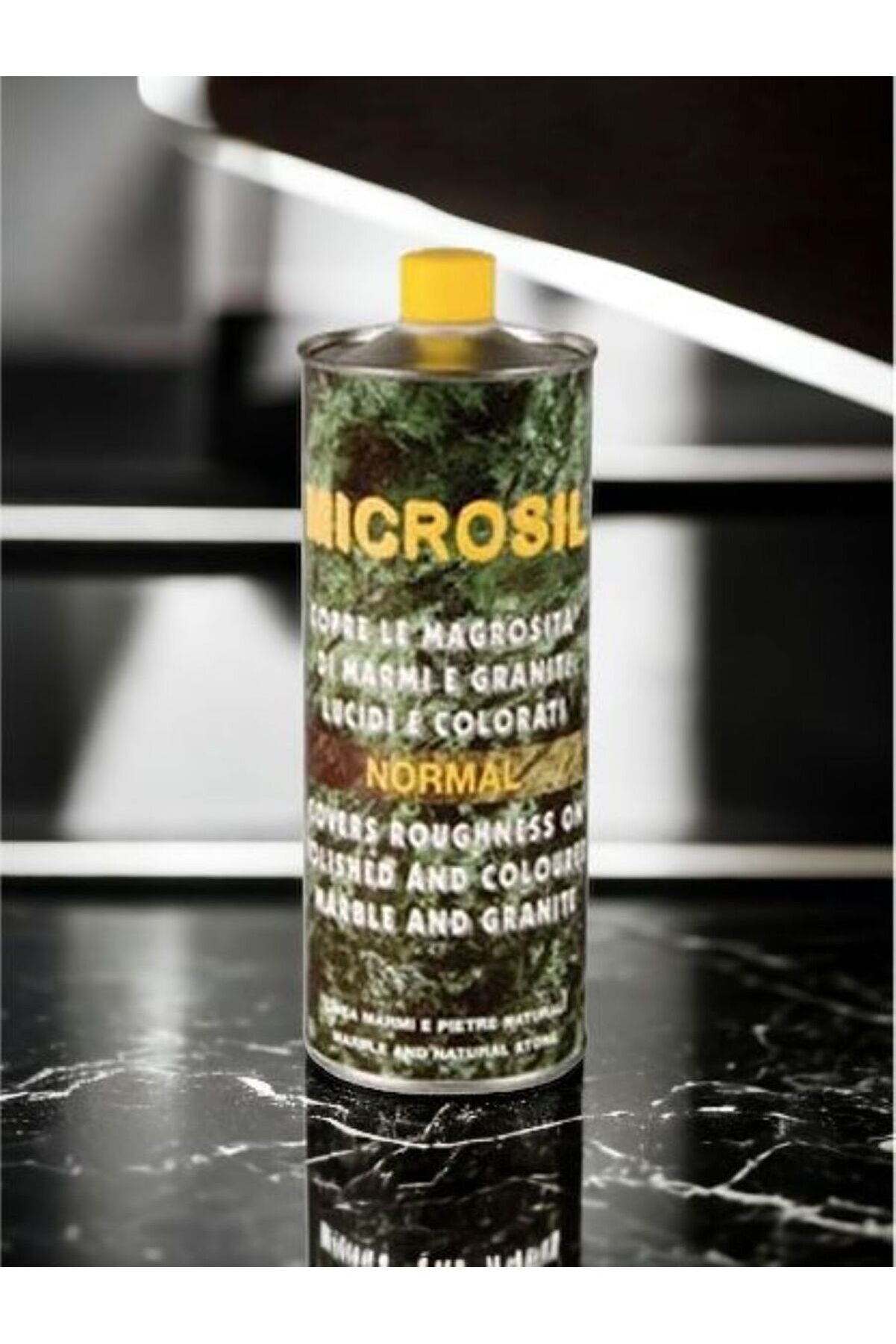 MicroSil Sıvı Cila Mermer, Granit, Traverten Yüzey Parlatıcı, Islak ...