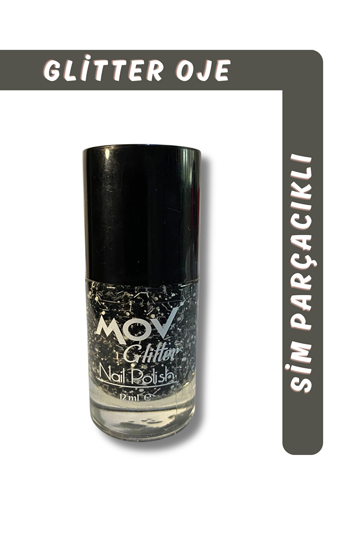 mov Glitter Simli Oje Siyah Beyaz No:4 Fiyatı, Yorumları - Trendyol