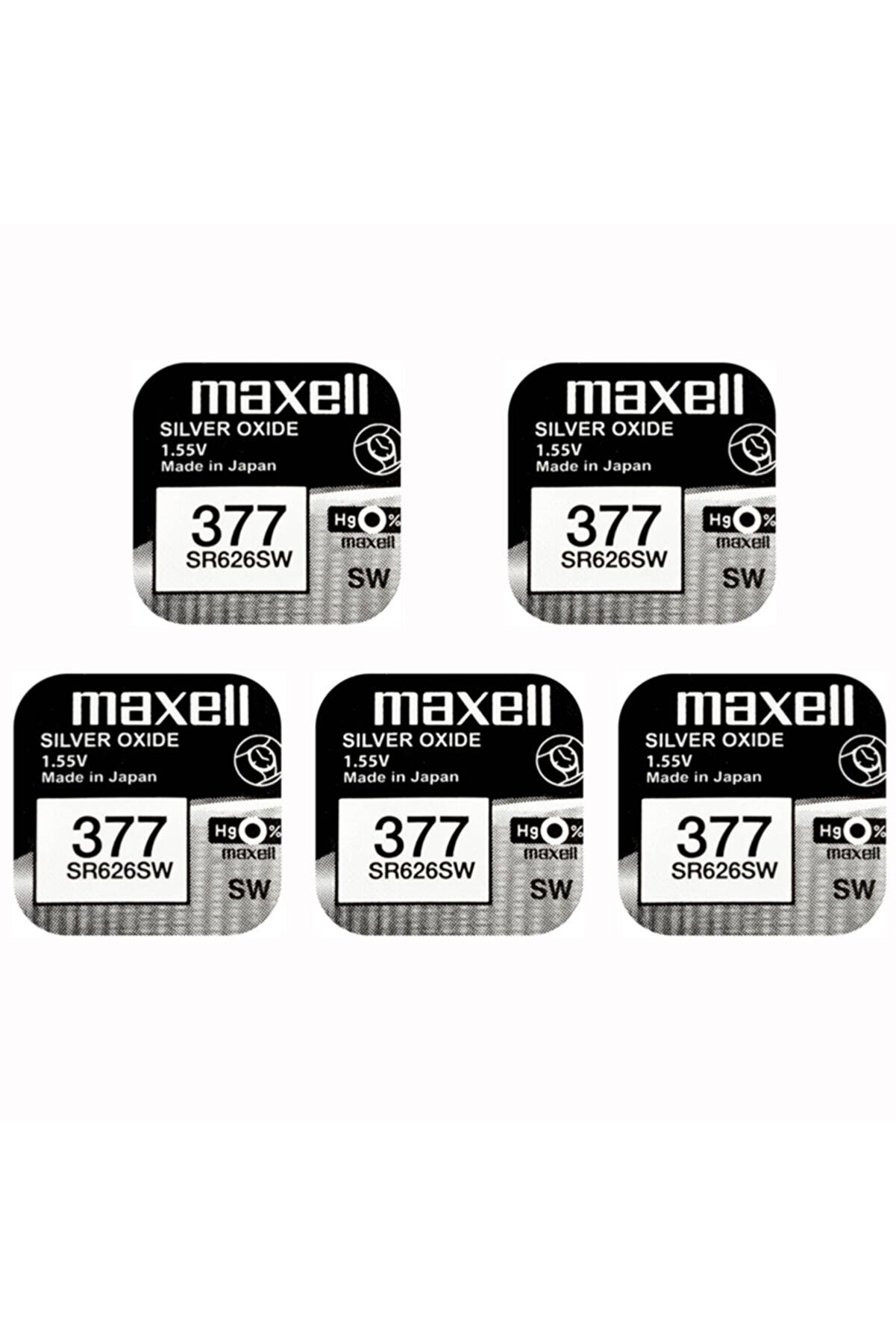 Maxell 377 Sr 626 Sw Saat Pili 1.55v 5 Adet Orjinal - Fiyatı, Yorumları