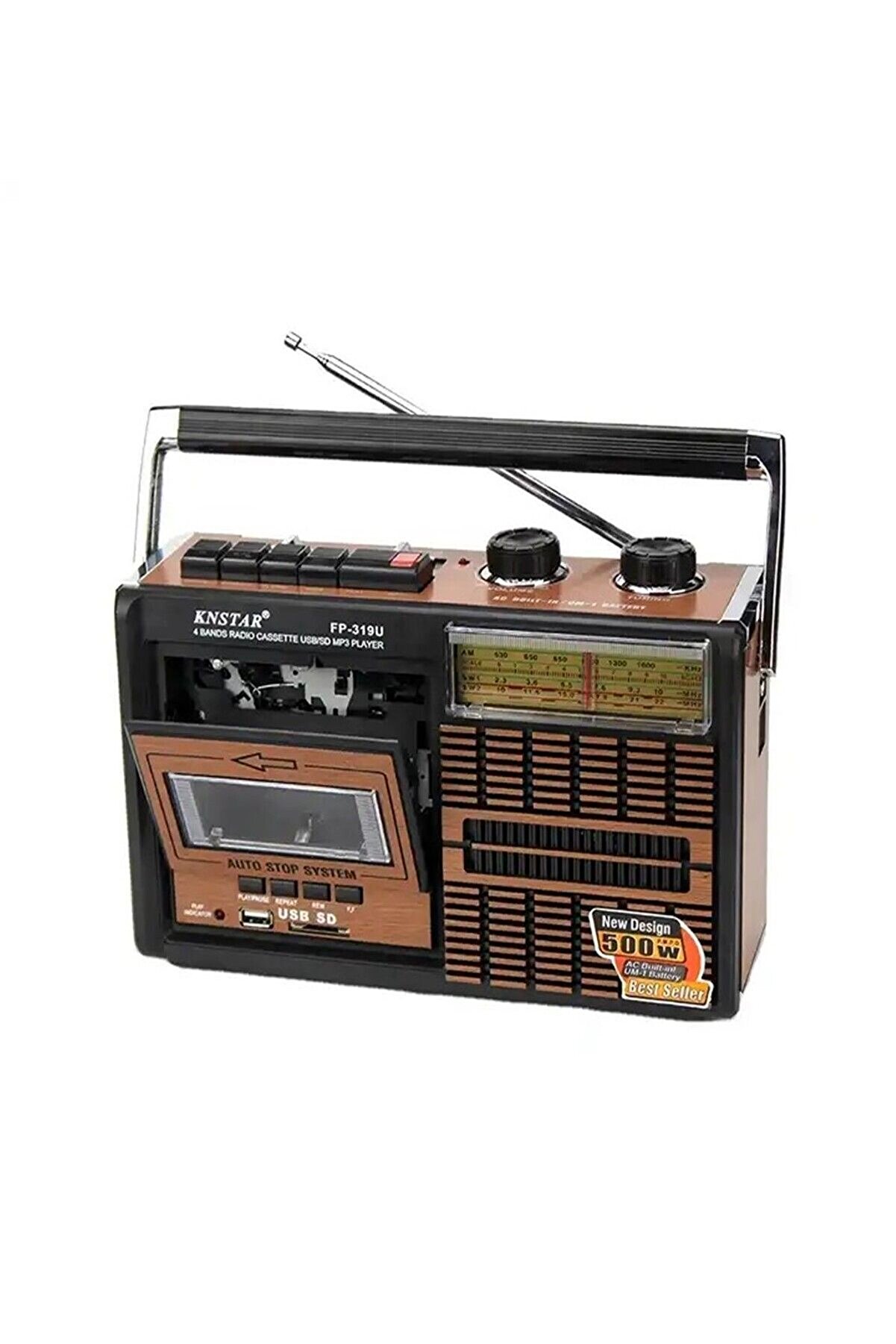 Knstar Fp-319U Retro Nostalji Radyo Kaset Çalar - Fiyatı, Yorumları