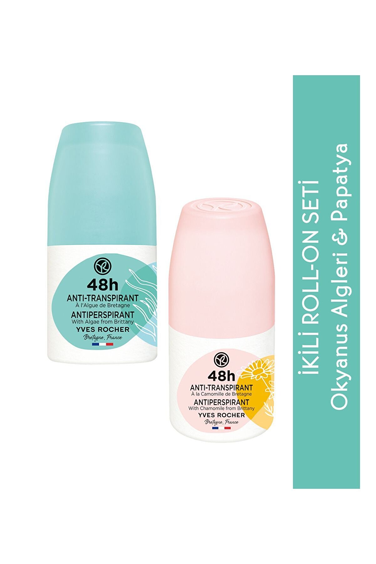 Yves Rocher İkili Antiperspirant Roll-on Deodorant Seti-9916640 Fiyatı ...