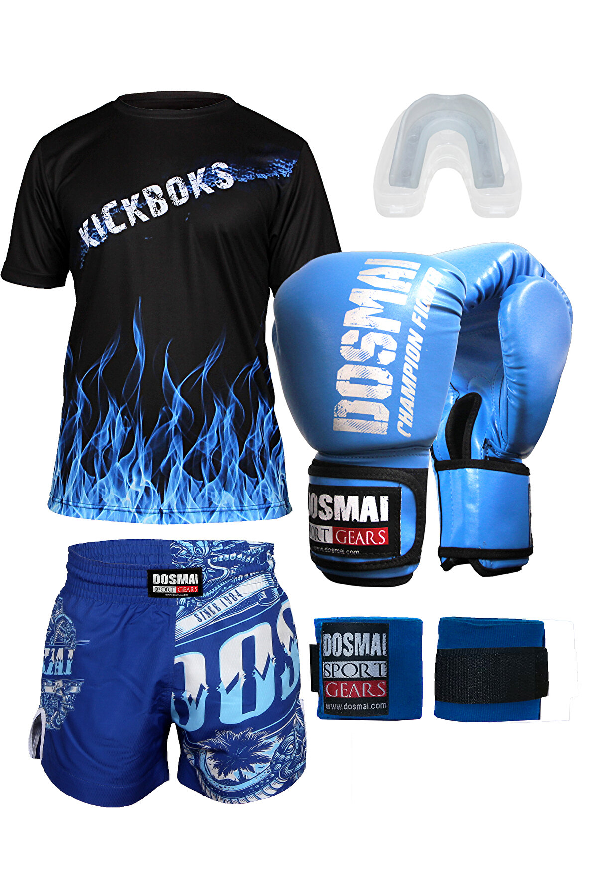 DO-SMAI Boks Kick Boks Muay Thai Rhaegal Boks Seti Boks Eldiveni Spor T ...