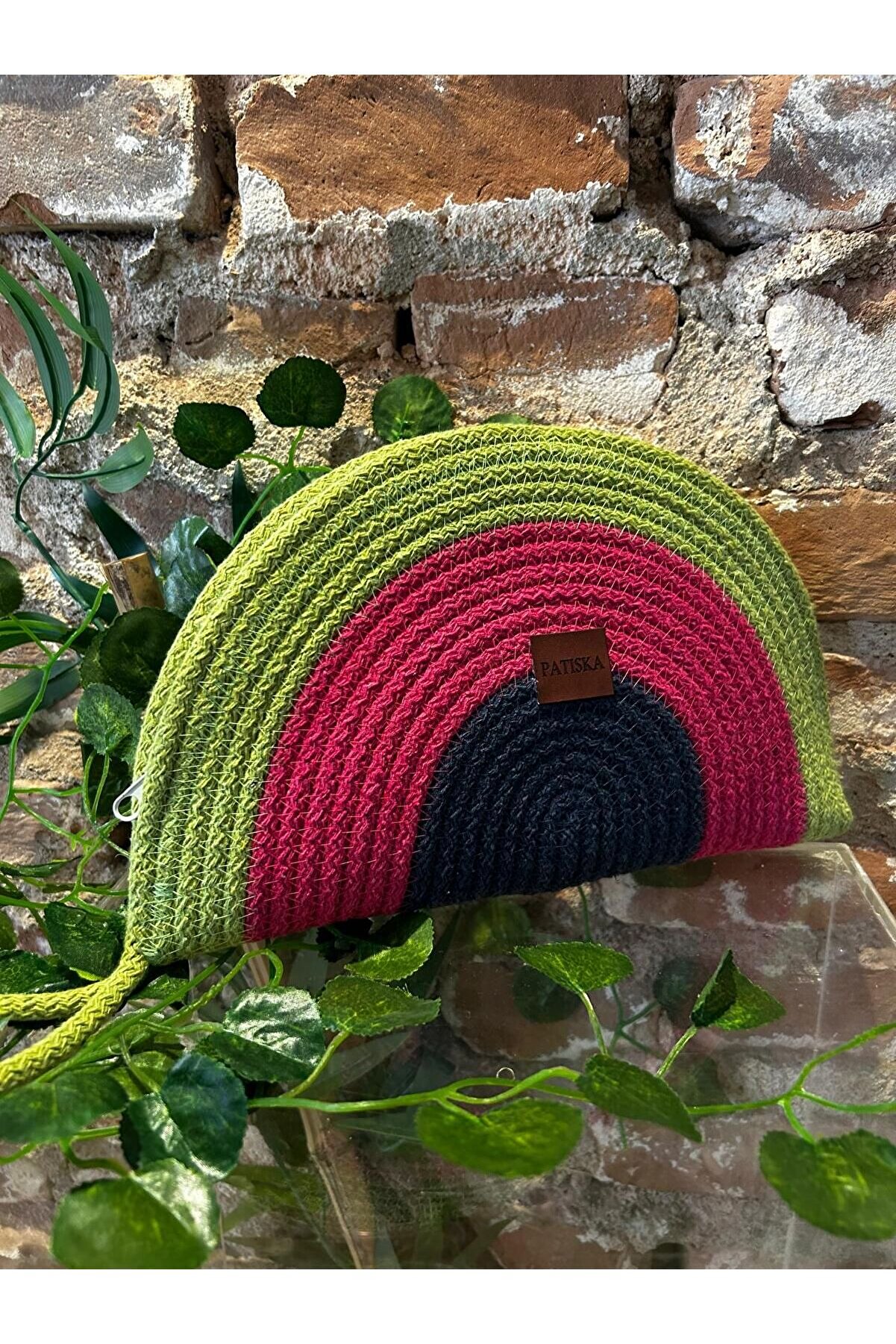 Patiska Tasarım Jüt Hasır Görünümlü El Çantası Fiyatı, Yorumları - Trendyol