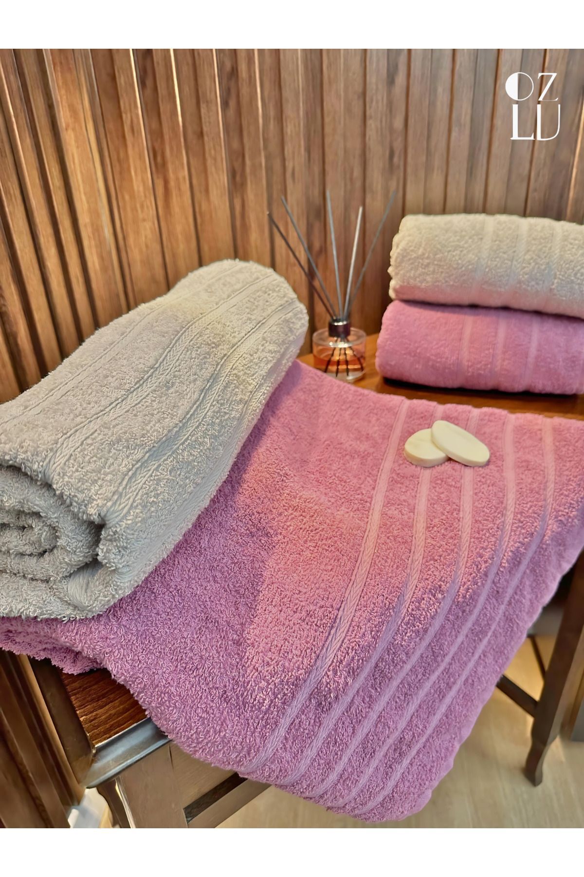 Özlü Home Hamam Takımı Banyo Havlu Seti 4'lü Fiyatı, Yorumları - Trendyol