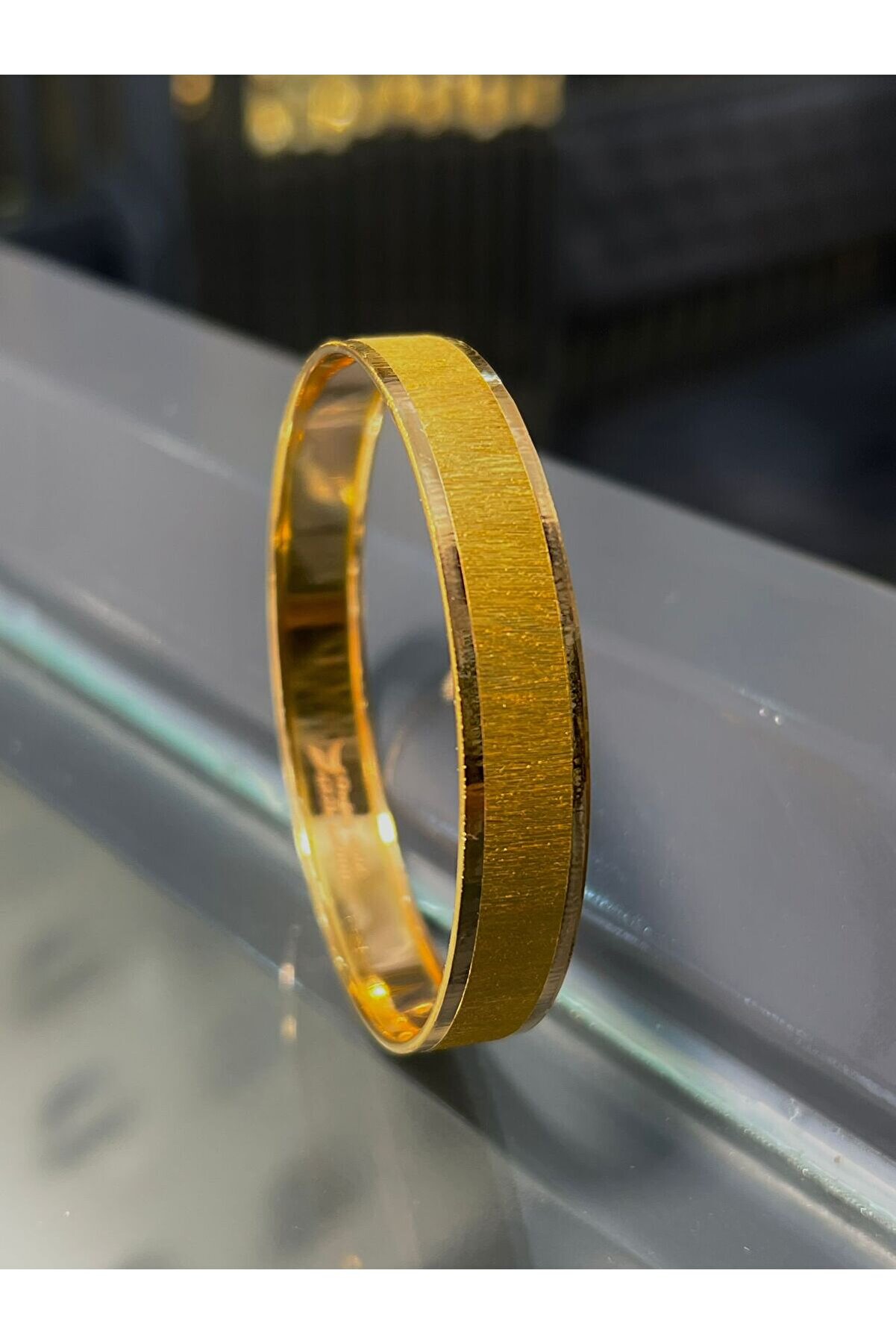 kuyumcu nurettin 10 gr (Gram) Simli Kalemli Şarnel Bilezik 22 Ayar ...