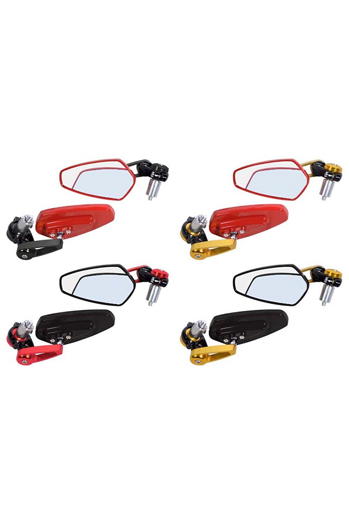 MTS GA09 Katlanabilir Renkli Motosiklet Gidon Aynası Fiyatı, Yorumları ...