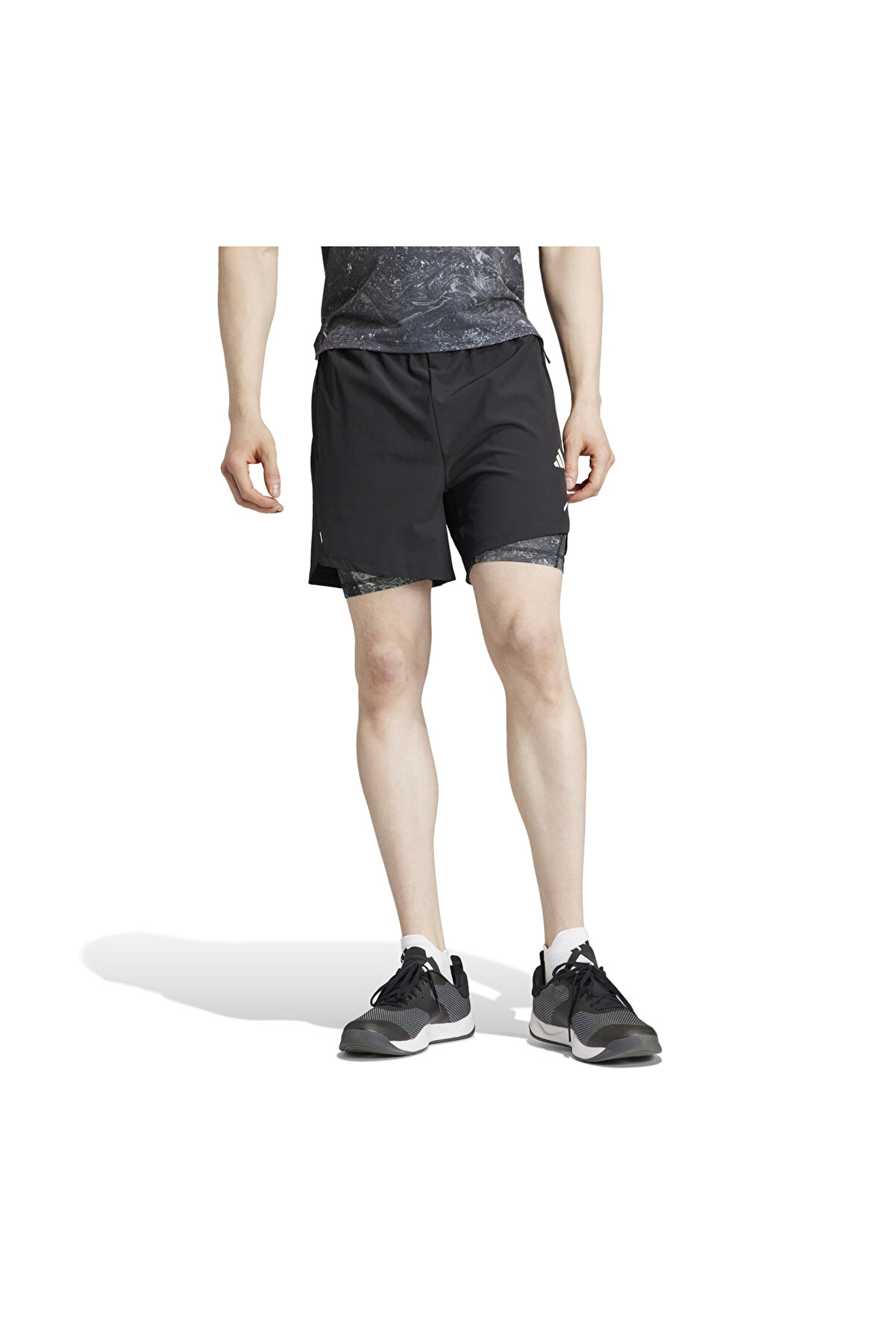 adidas IK9683-E adidas Wo Pow 2In1 Sho Erkek Şort Ve Kapri Siyah Fiyatı ...
