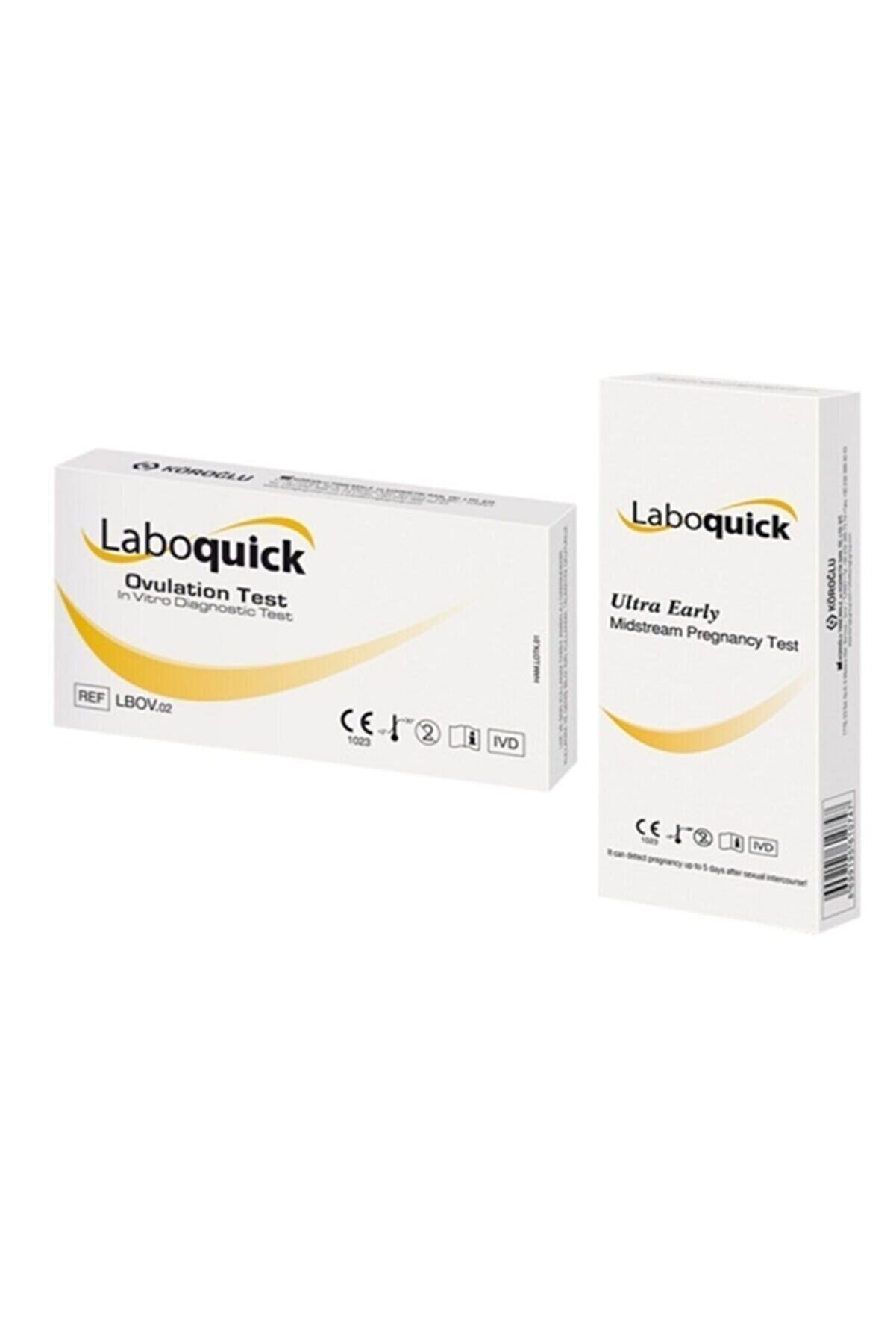 Laboquick Ovulasyon 10 Adet + Ultra Erken Gebelik Testi 1 Adet Fiyatı ...