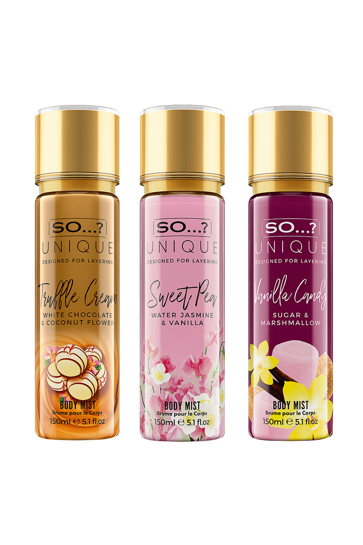So Fragrance So…? Unique Truffle Cream, Sweet Pea, Vanilla Candy Body ...