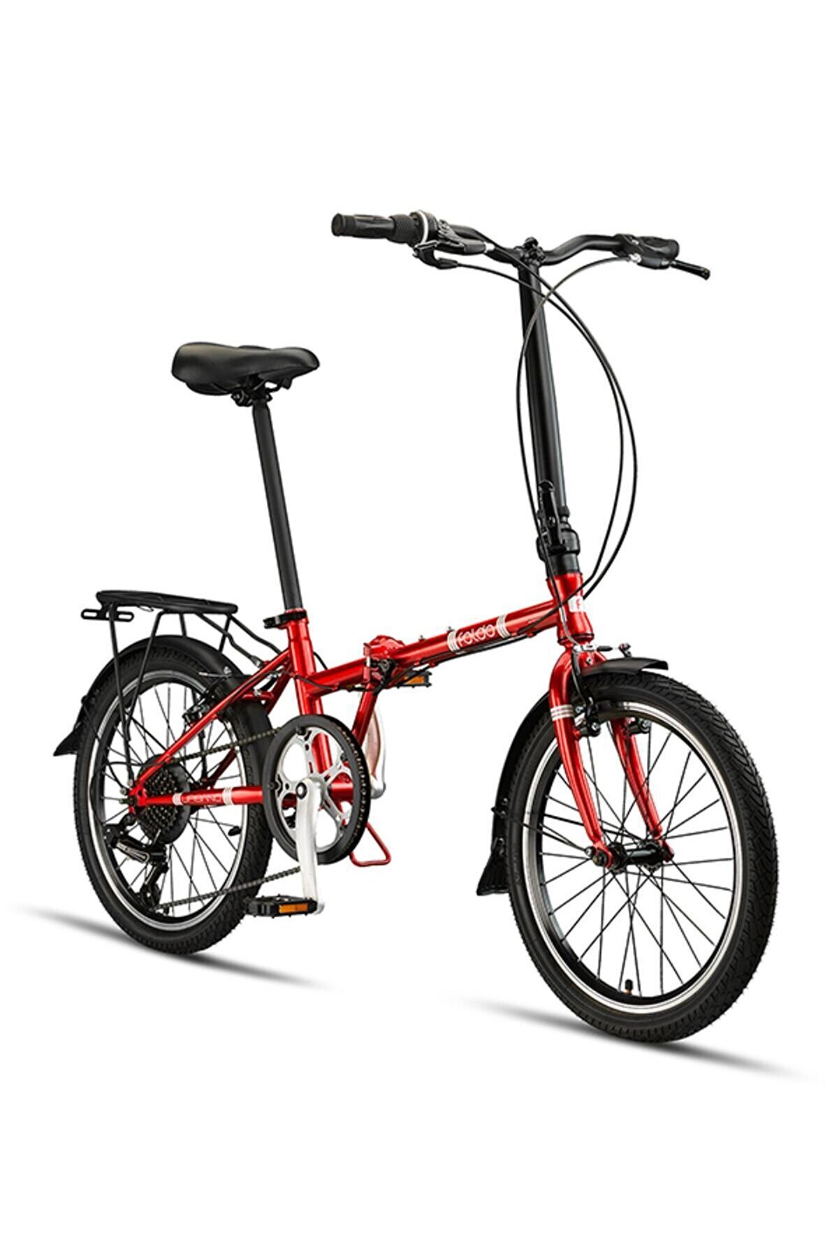 FOLDO Urbano Ultra 20" Ateş Kırmızı Katlanır Bisiklet - Fiyatı, Yorumları