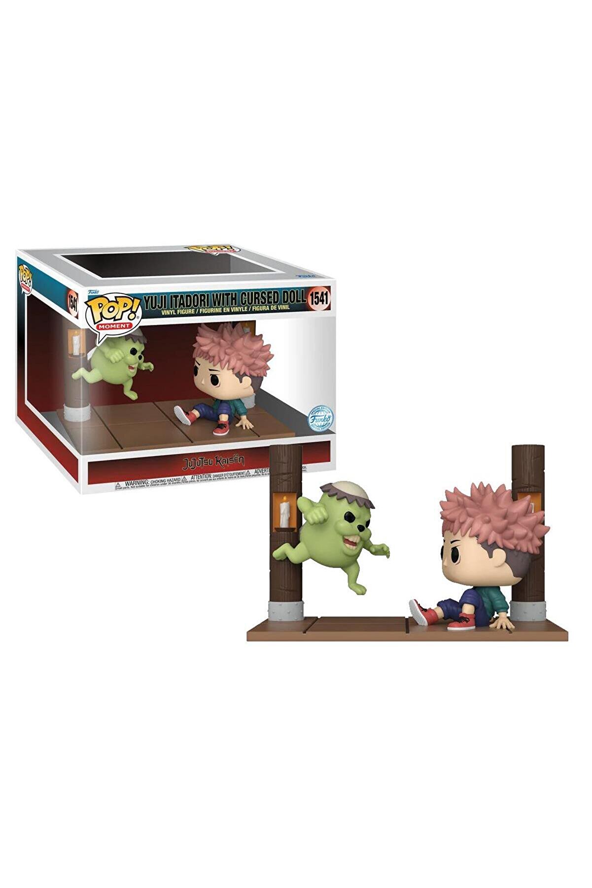 Funko Pop Moment Jujutsu Kaisen - Yuji Itadori With Cursed Doll Special ...