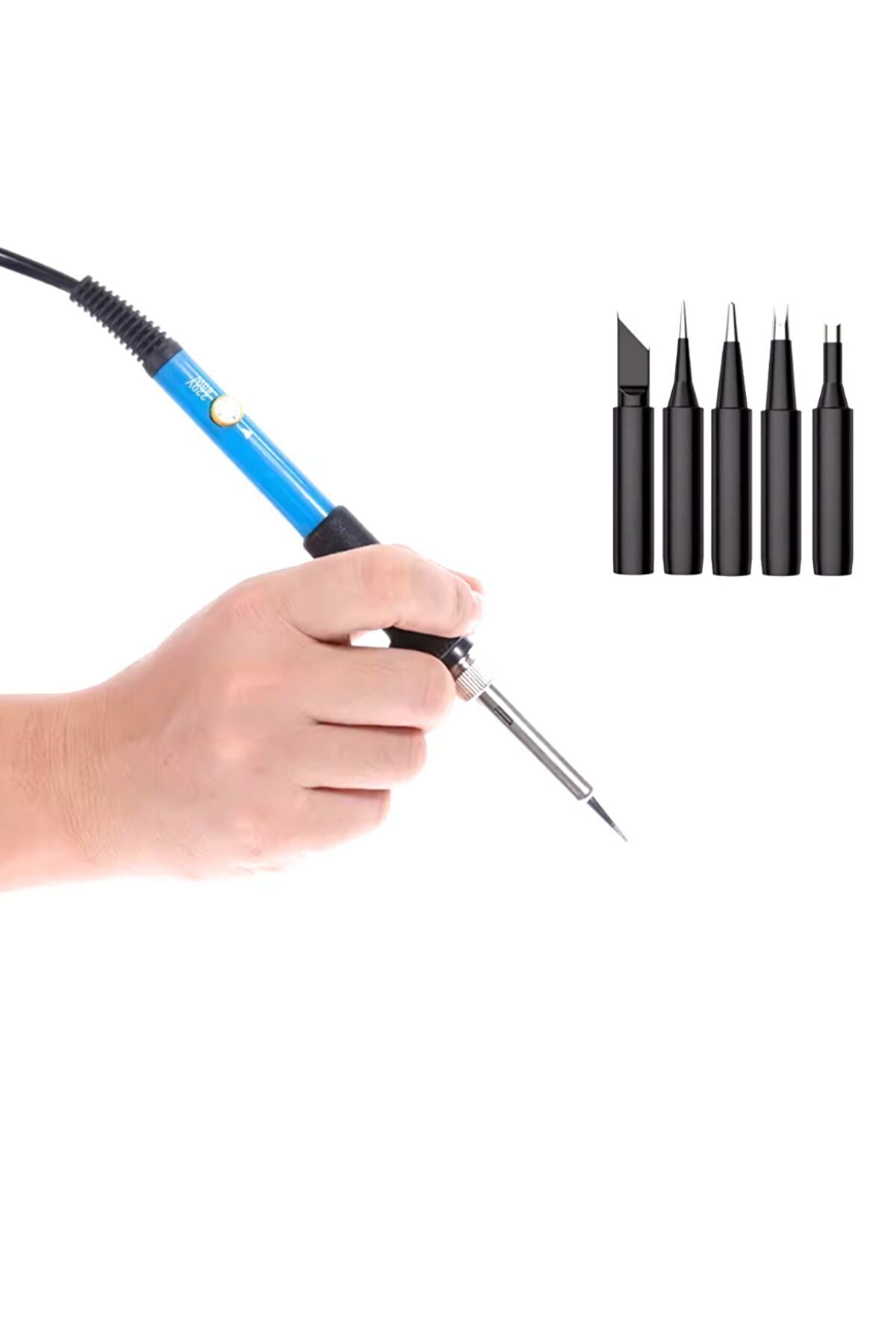 LUXIANZI 60w Isı Ayarlı Kalem Havya 5'li Havya Ucu Fiyatı, Yorumları - Trendyol