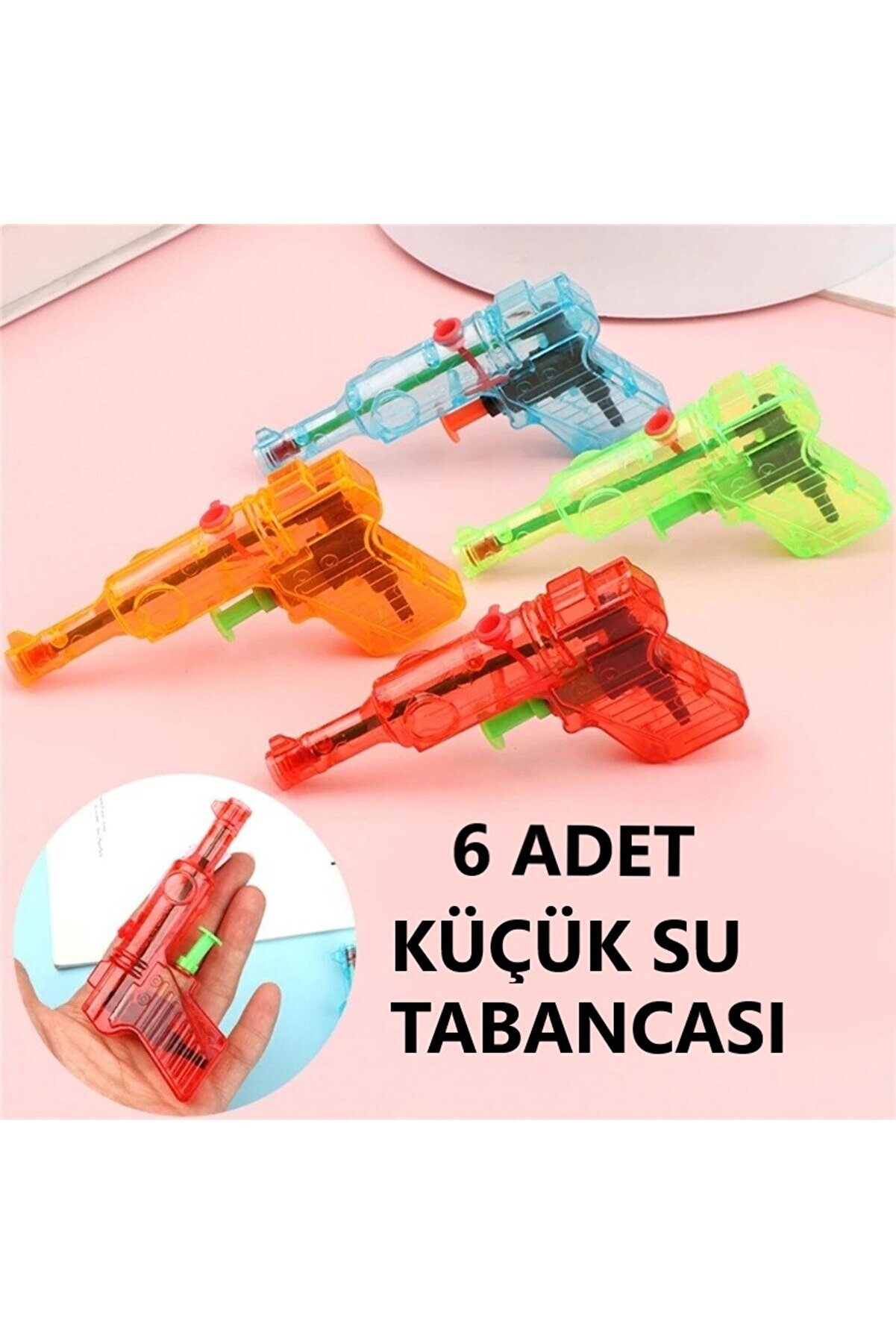 Brother Toys Mini Boy 6 Adet Kaliteli Su Tabancası 10 Cm. Su Sızdırmaz - Fiyatı, Yorumları
