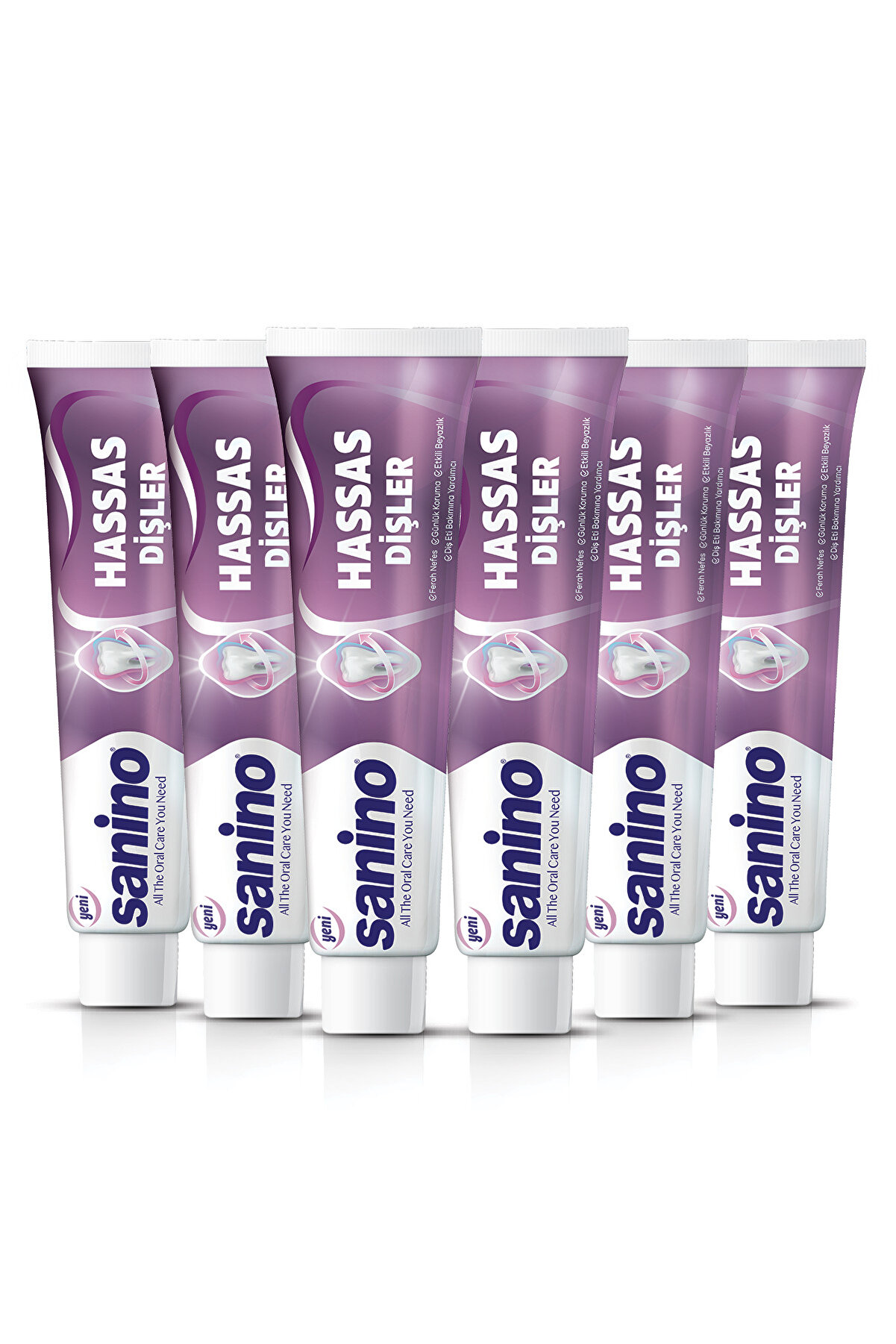 Sanino Hassas Dişler Diş Macunu 6x75 ml - Fiyatı, Yorumları