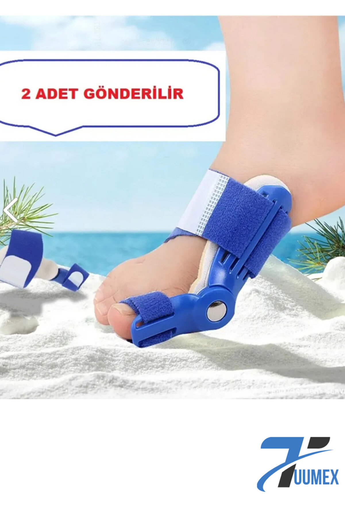 tuumex Halluks Valgus Gece Ateli Düzeltici Ayak Baş Parmak Kemik ...