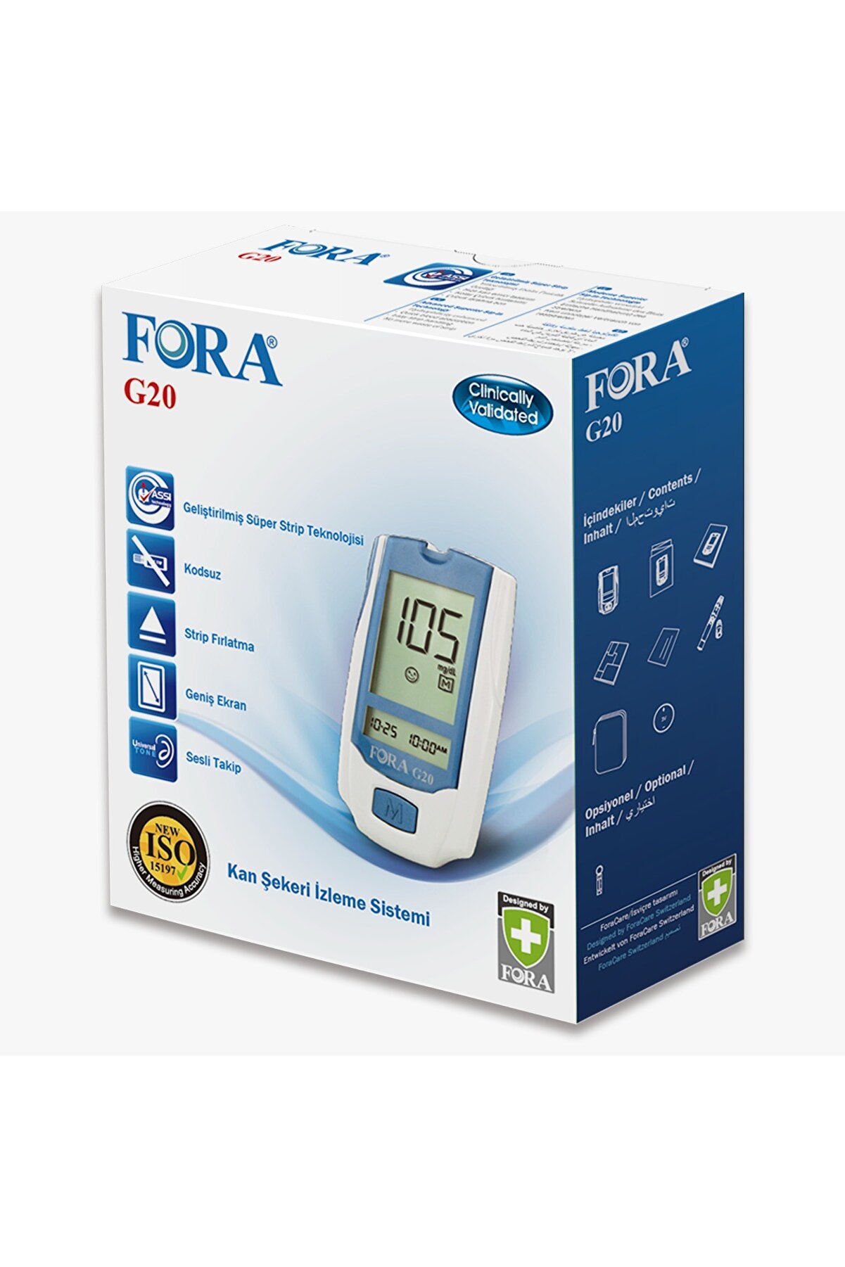 FORA G20 Kan Şekeri Ölçüm CihazıFiyatı, Yorumları - Trendyol