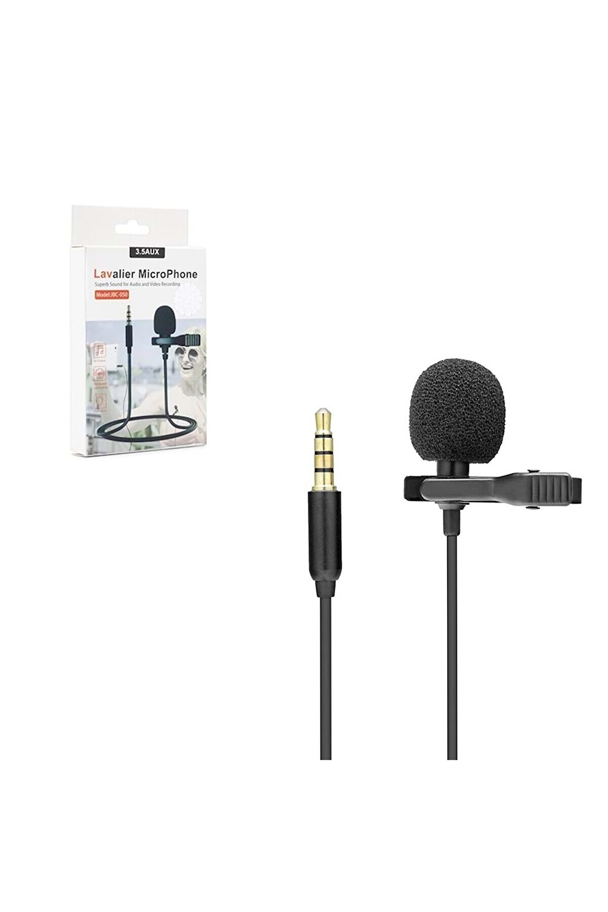 Genel Markalar Thewan Mikrofon Telefon Yaka Aux 3.5mm 3 Boğumlu Hd-563 ...