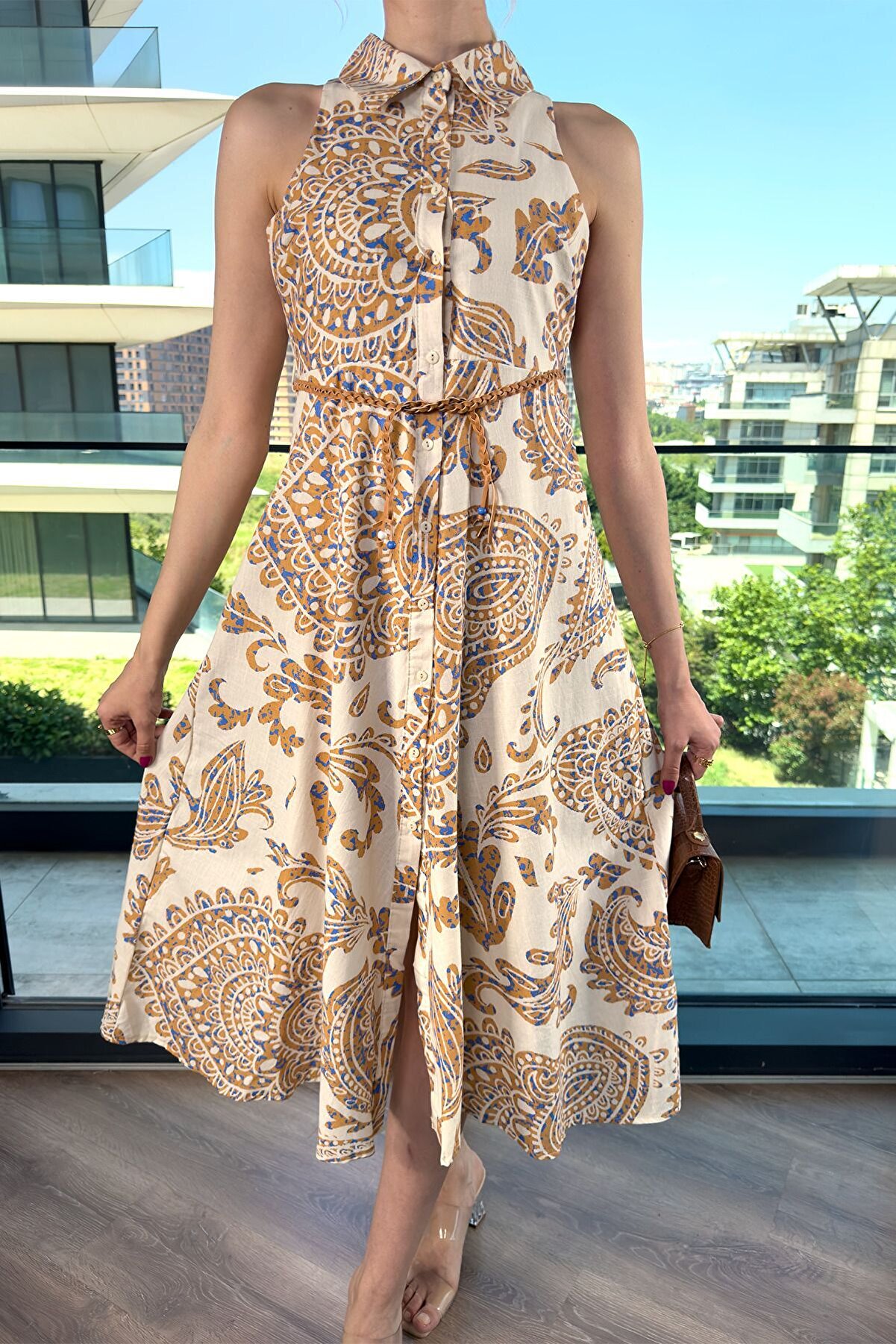 Kir Keten Zarafeti Uzun Ketena Elbise Fiyatı, Yorumları - Trendyol