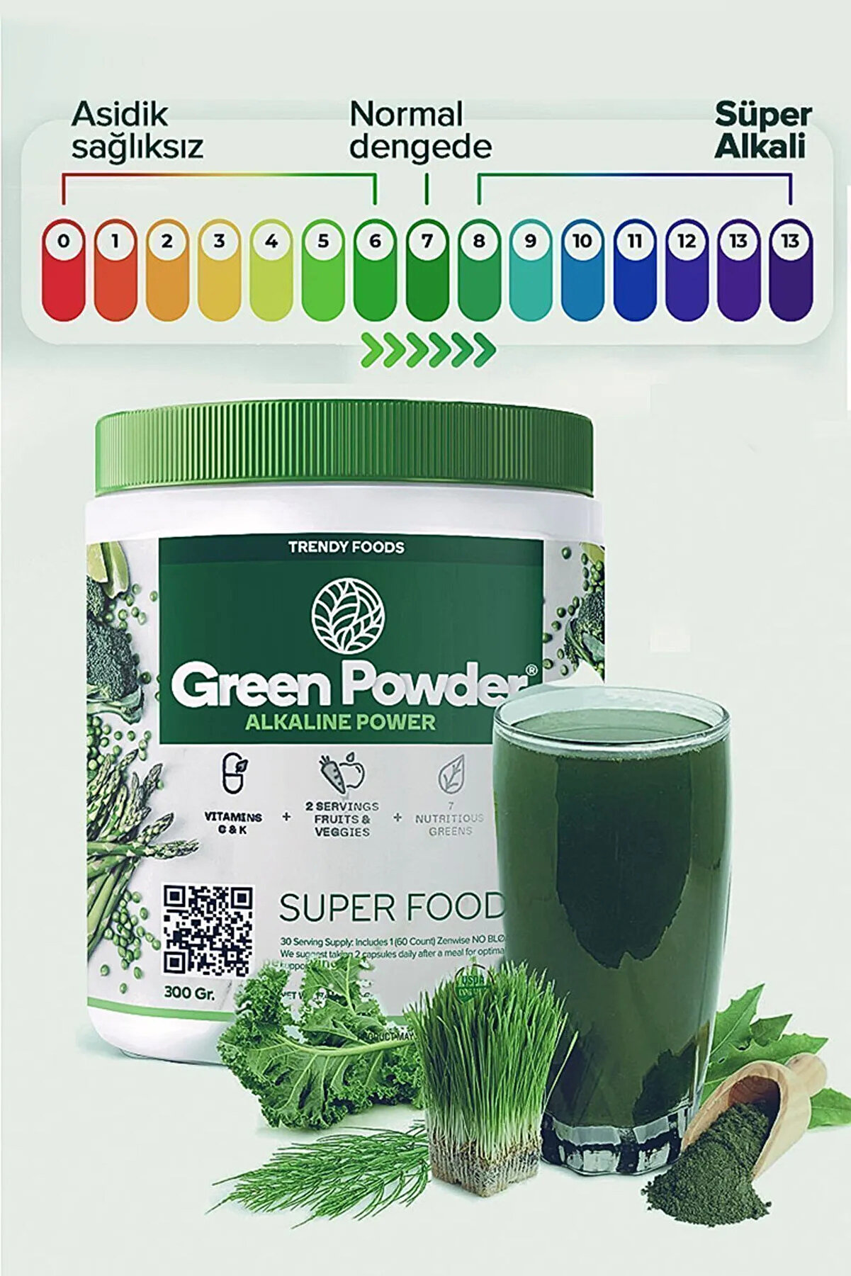 Green Powder Detox ( Toksinleri Arındırıcı, ve Enerji Artıcı Detox ...
