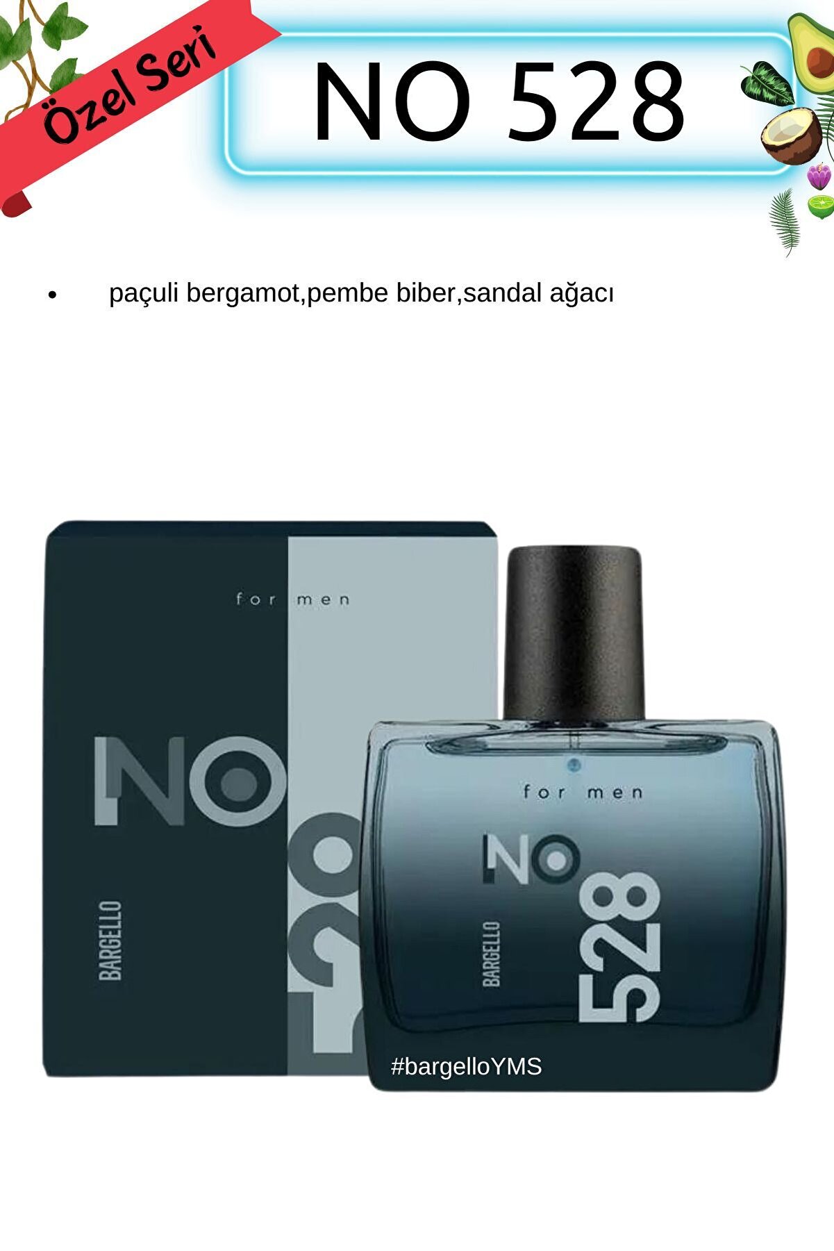 Bargello No:528 Edp 50 ml Erkek Parfüm - Fiyatı, Yorumları