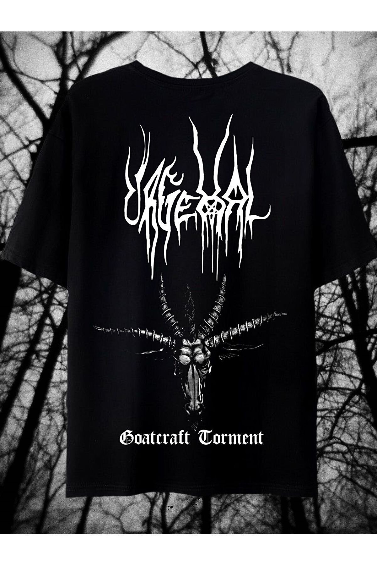 vampcat art Urgehal Goatcraft Ön ve Arka Baskılı Siyah T-shirt Fiyatı, Yorumları - Trendyol