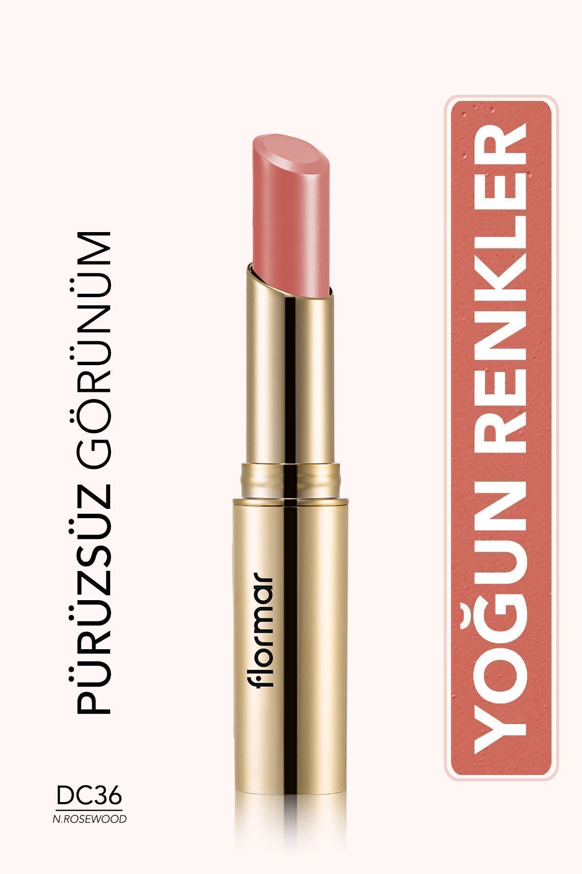 Flormar Ruj - Deluxe Cashmere Lipstick No: 36 Fiyatı, Yorumları - Trendyol