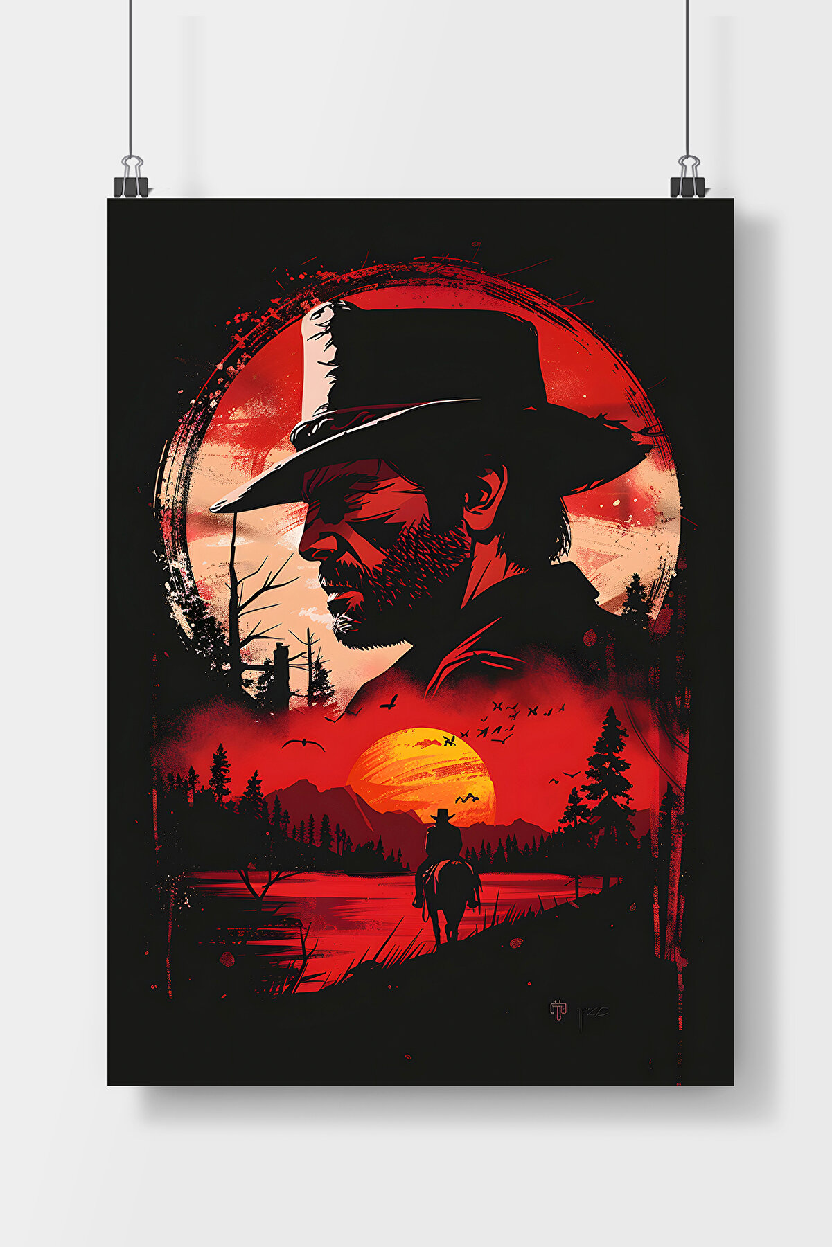 Luna Marissa RDR2 Poster Çerçevesiz Duvar Posteri - Fiyatı, Yorumları