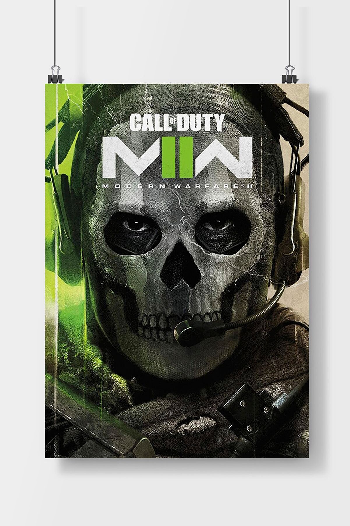 Poster City Call Of Duty Modern Warfare 2 Oyun Poster Çerçevesiz Parlak ...