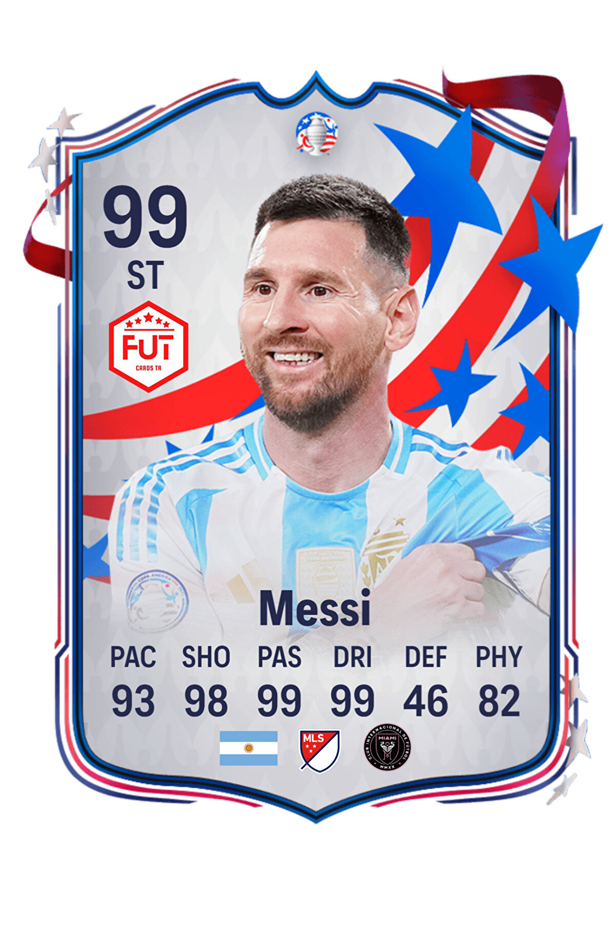 FUTCARDS Lionel Messi Arjantin Copa America Fc24 Futcard| Oyuncu Kartı Fiyatı, Yorumları - Trendyol